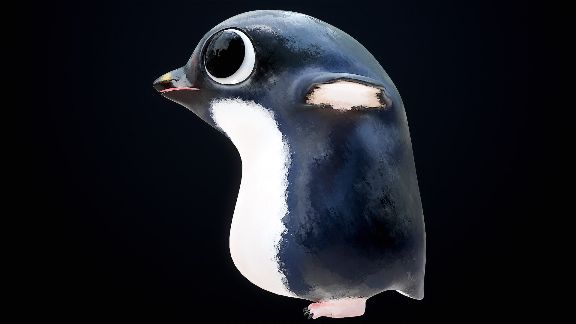 Cartoon Penguin Character Rigged PBR model - TurboSquid 2043204