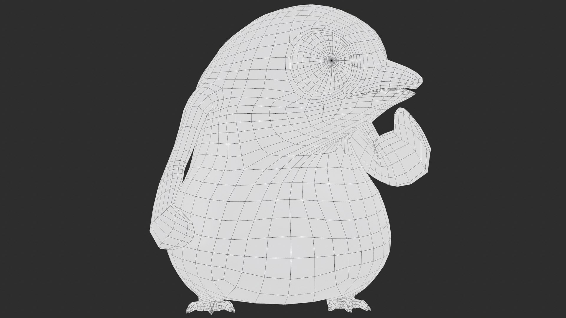Cartoon Penguin Character Rigged PBR model - TurboSquid 2043204
