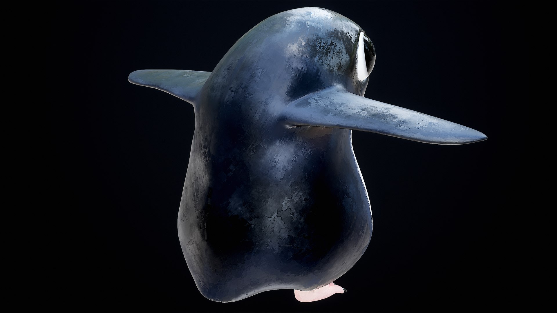 Cartoon Penguin Character Rigged PBR model - TurboSquid 2043204