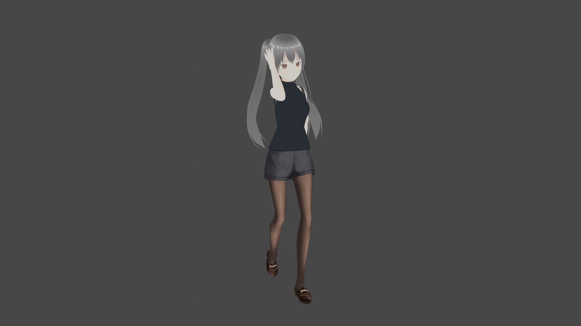 Anime Girl 3D Model - TurboSquid 1947748