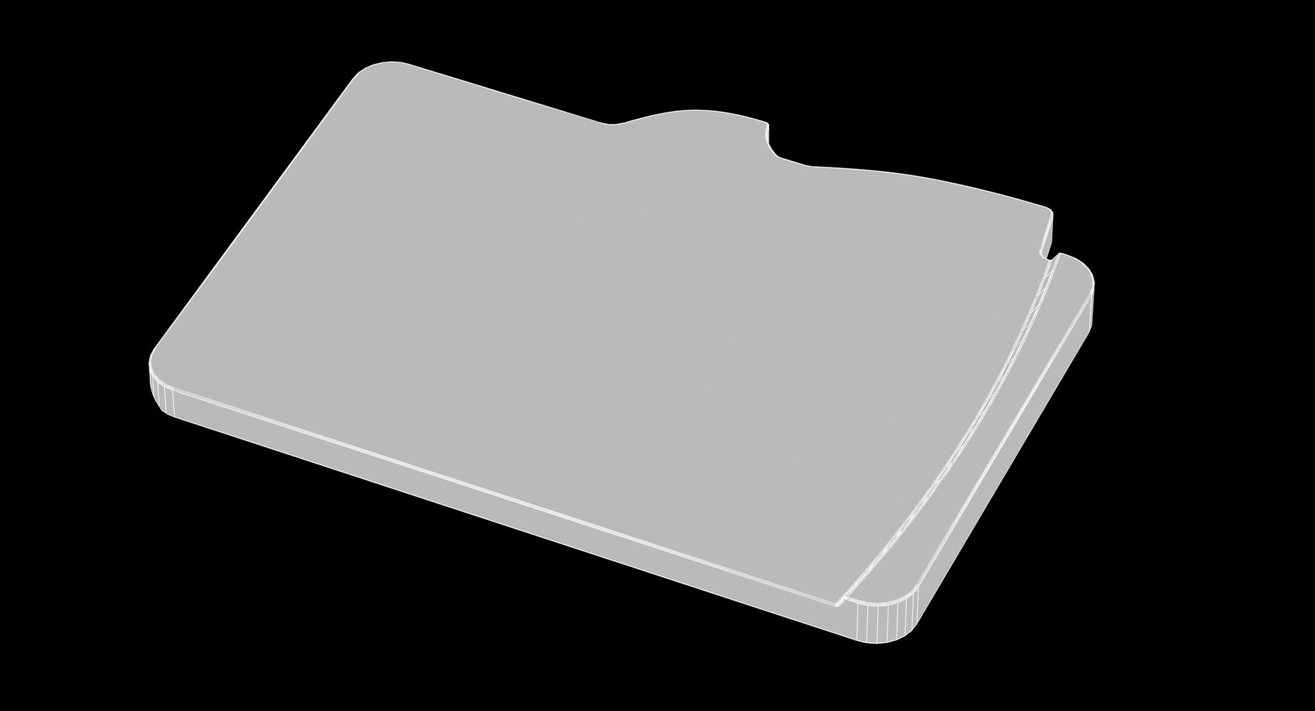 3d Model Ufs Memory Card