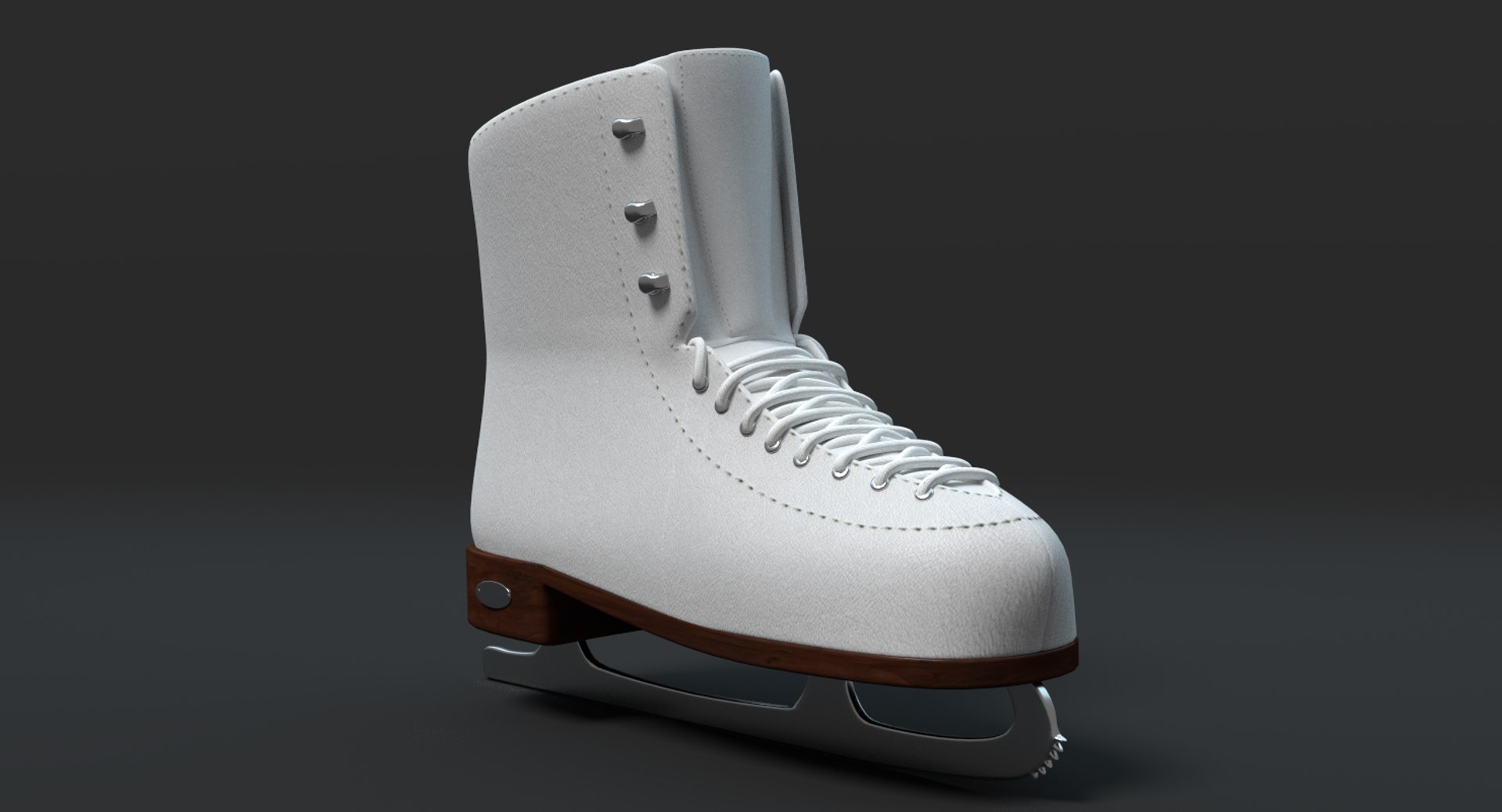 3d ice skates model