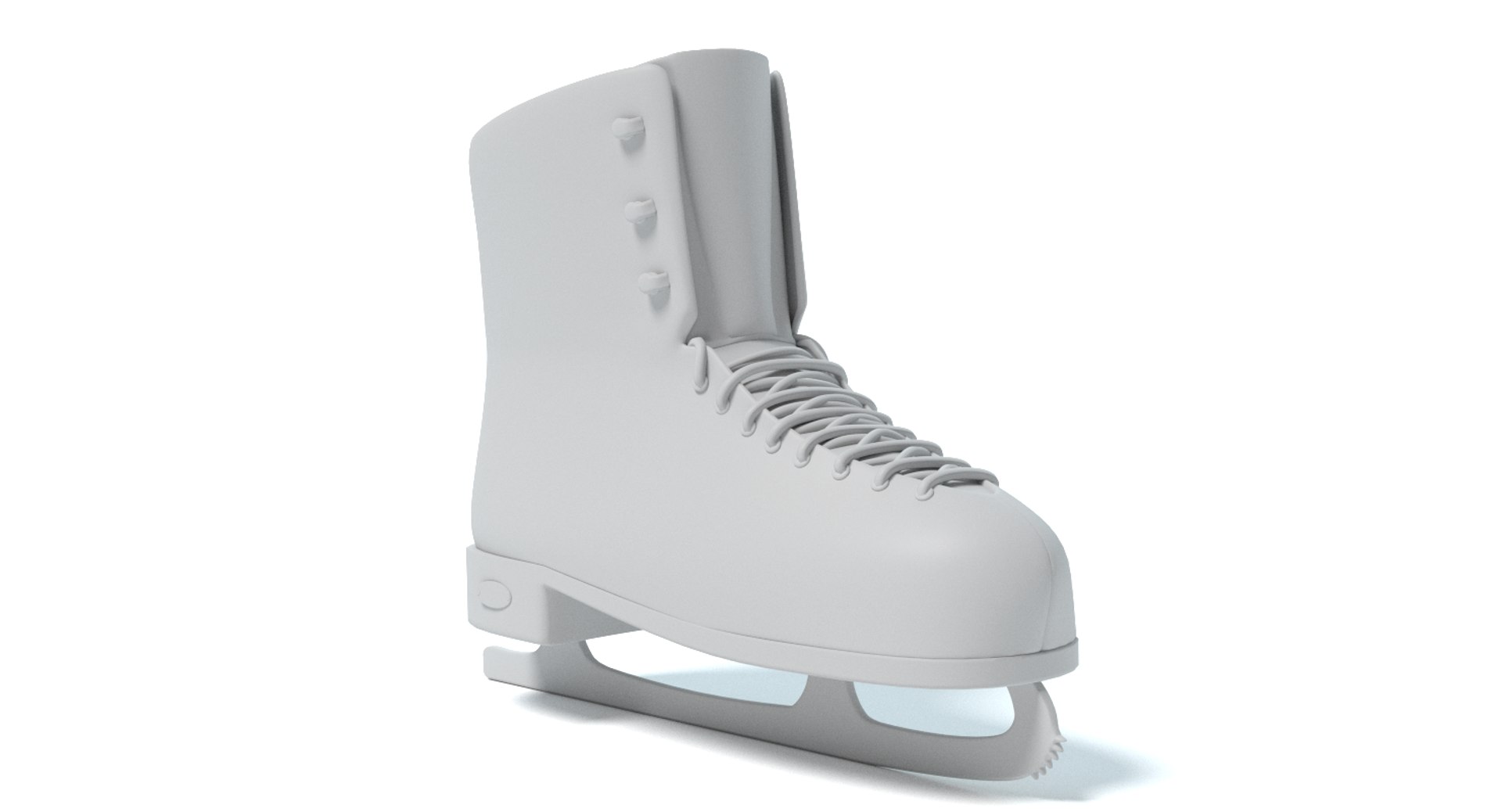 3d ice skates model