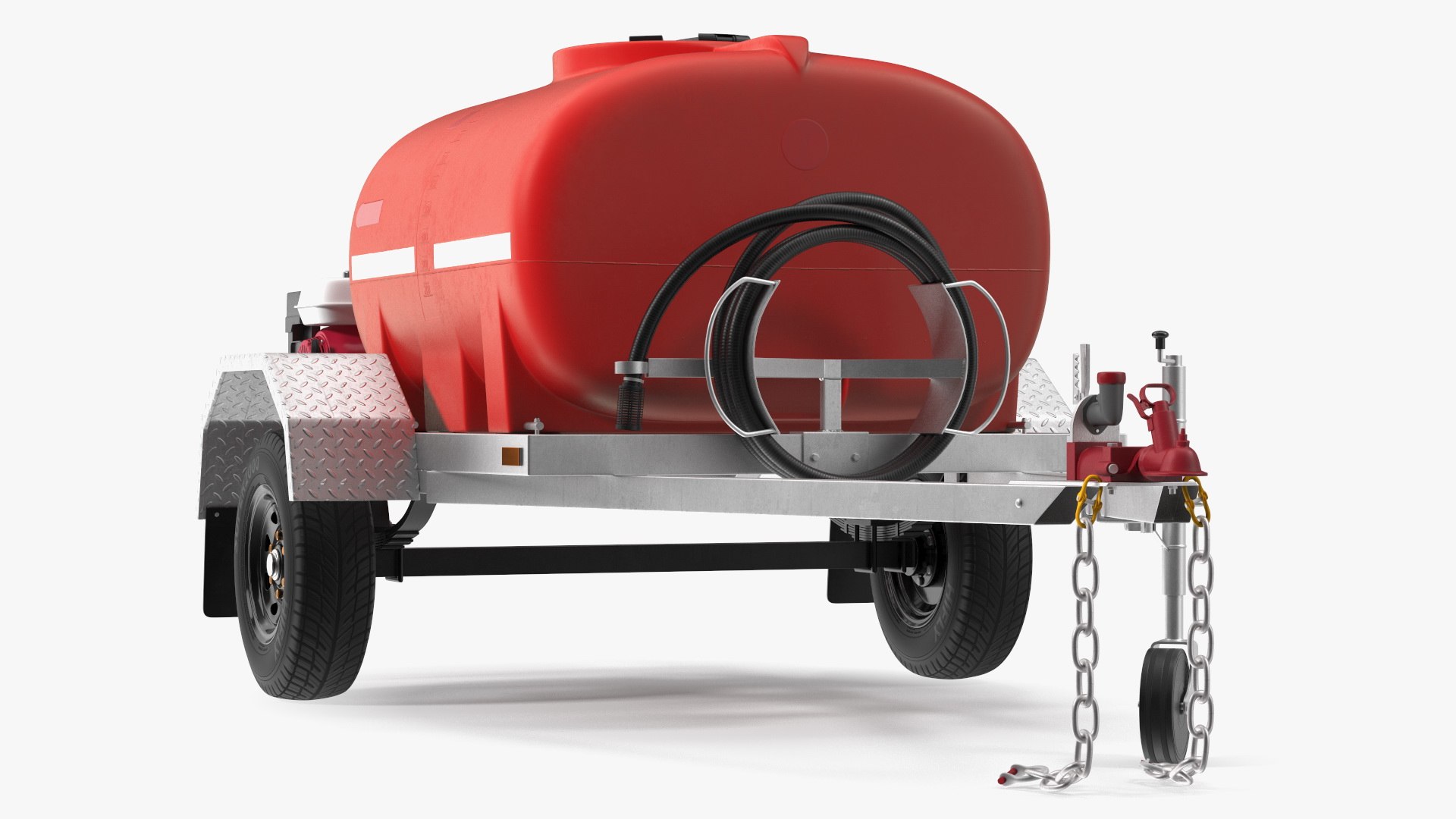 3D Portable Fire Tank Trailer With Pump - TurboSquid 2239310
