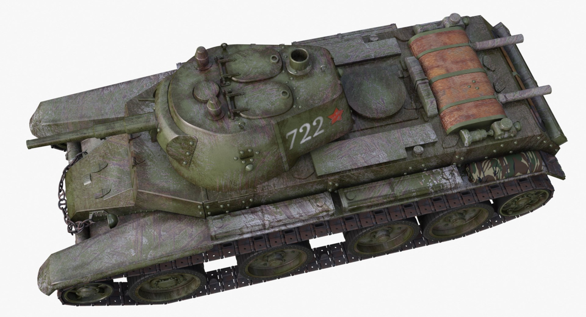 Tank Bt 7 Soviet 3D Model - TurboSquid 1174229