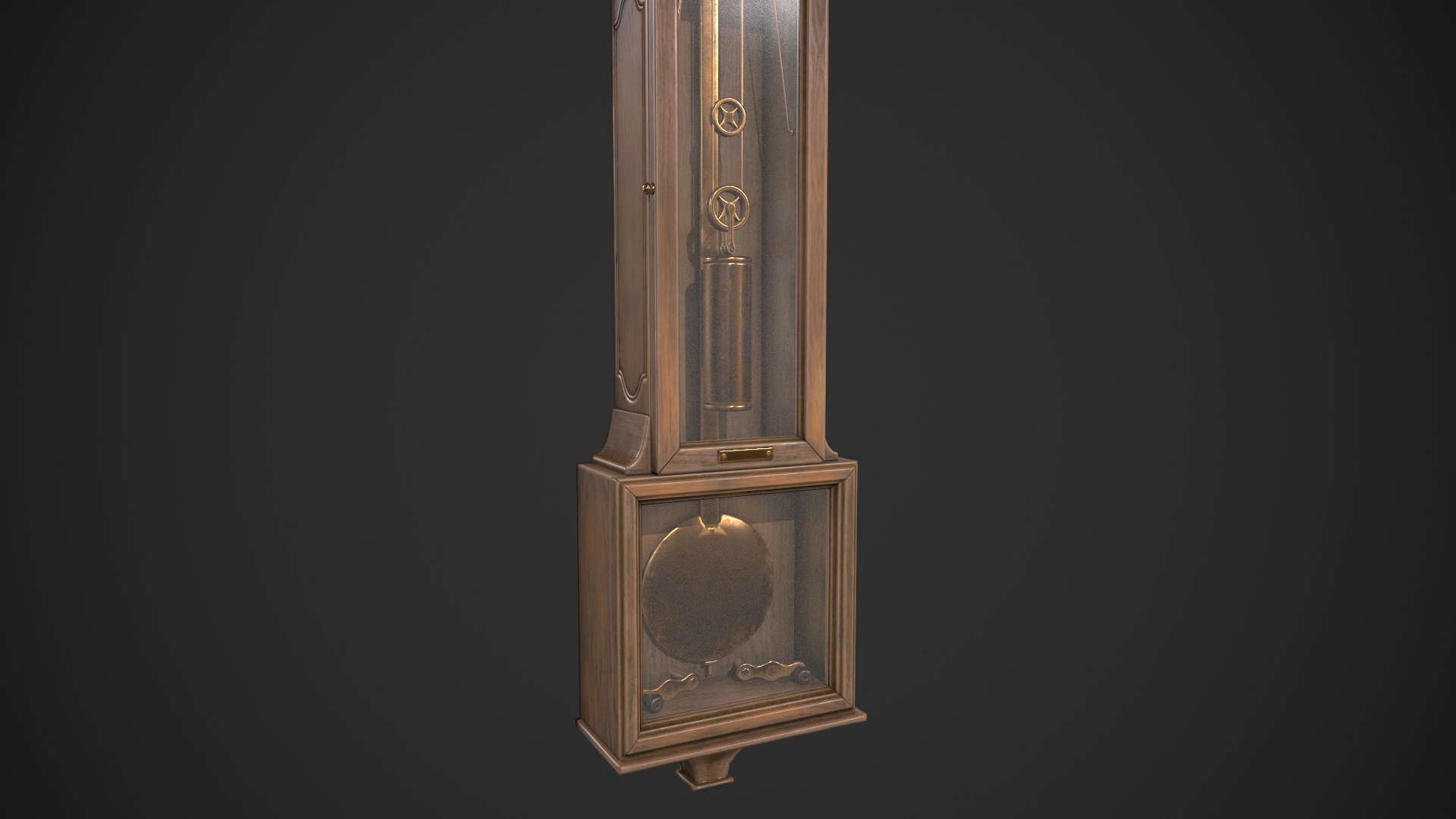 Grandfather Clock 3D Model - TurboSquid 1981321