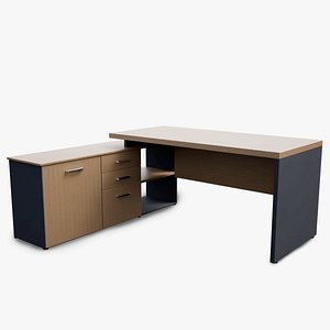 Office Workstation 3d Model