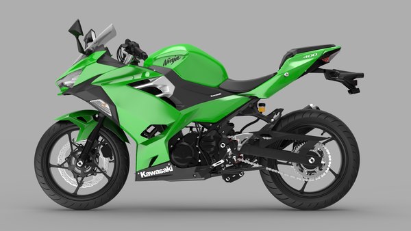 Kawasaki Ninja 400 2021 Modelo 3D - TurboSquid 1718687