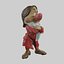 3d Grumpy Dwarf Model