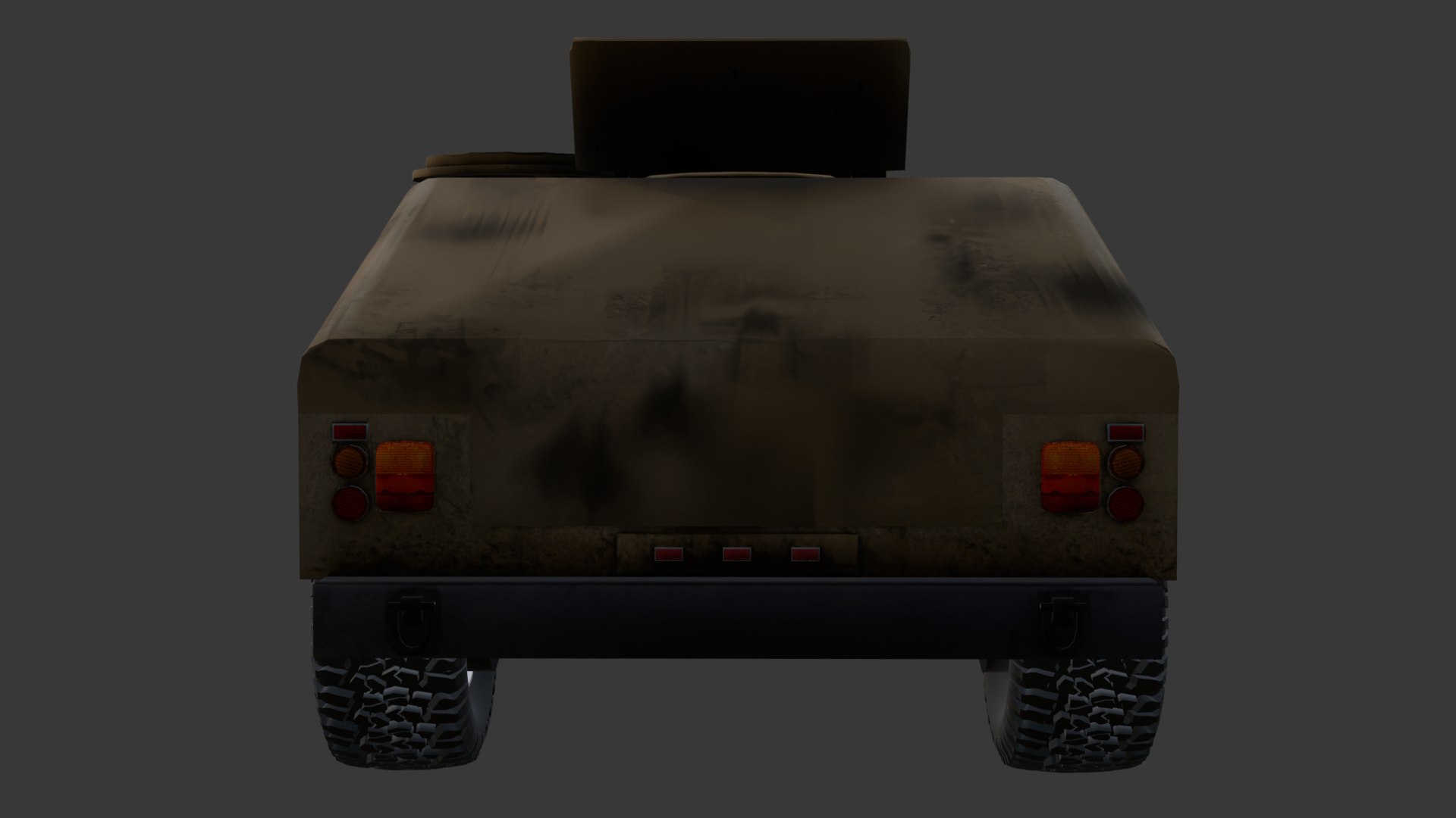 Militarily Humvee Hummer 3D Model - TurboSquid 2275476