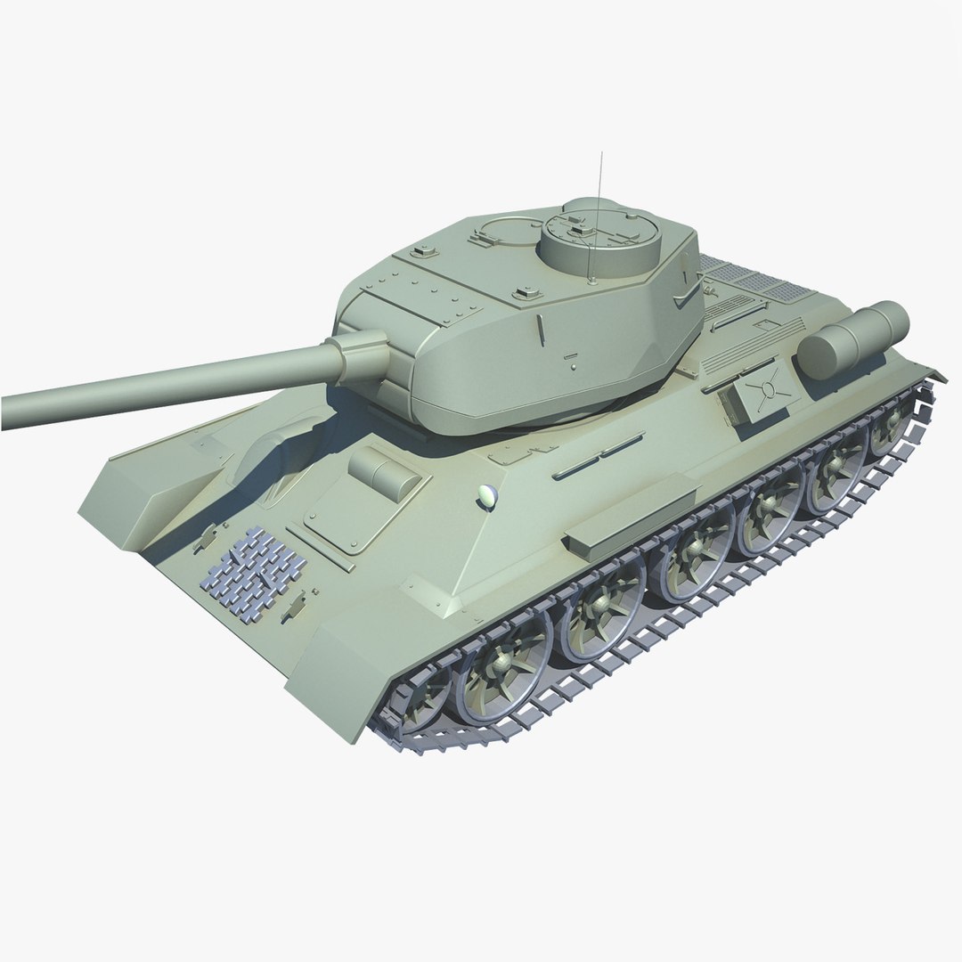 3D Model T-34-85 - TurboSquid 2008495