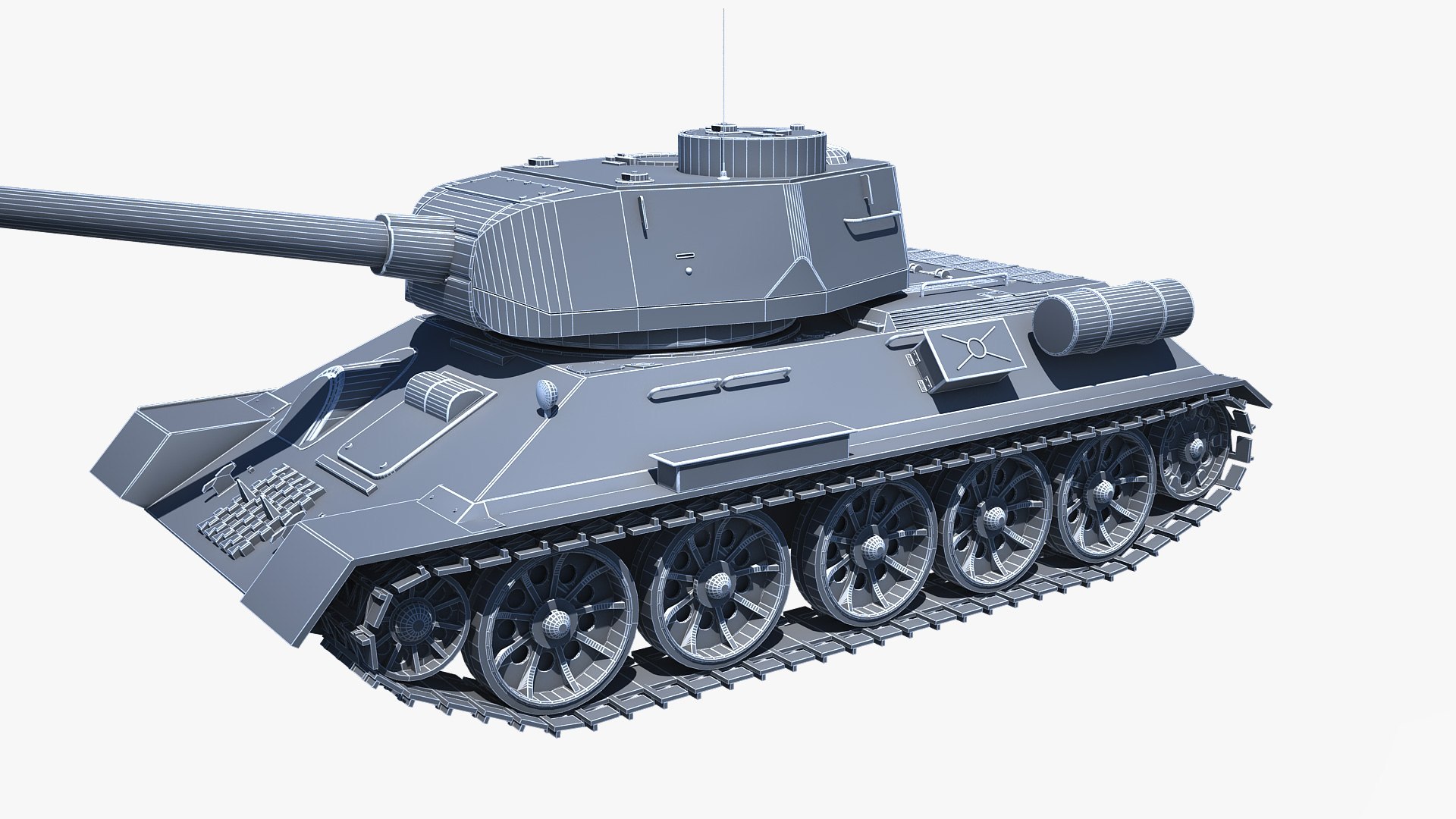 3D Model T-34-85 - TurboSquid 2008495