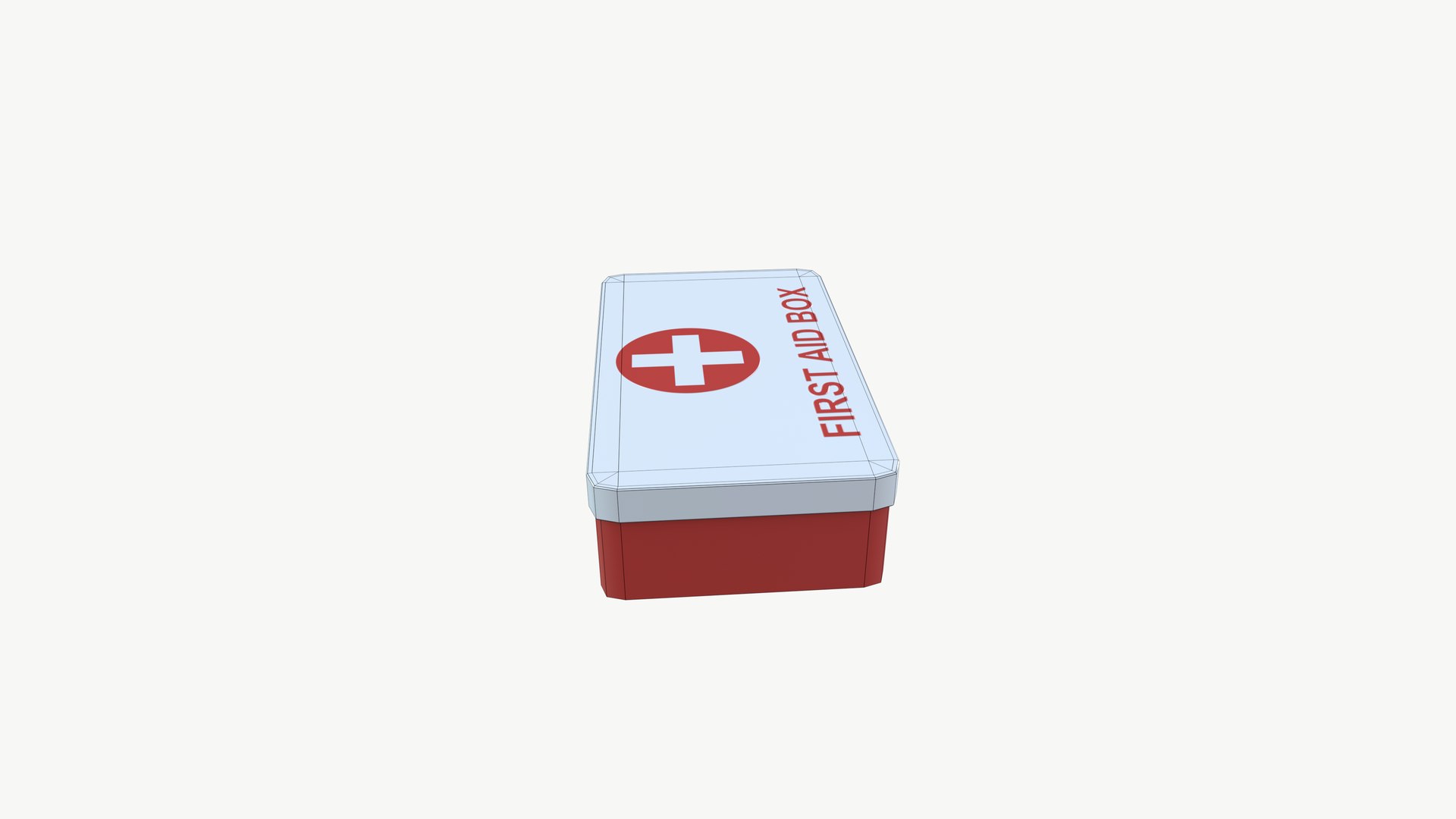 First Aid Box 3D Model - TurboSquid 2336716