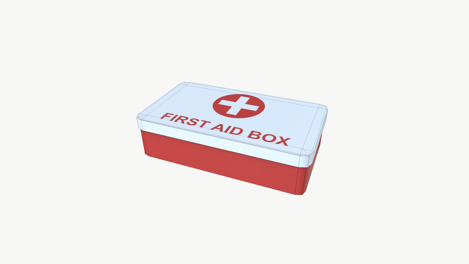 First Aid Box 3D Model - TurboSquid 2336716