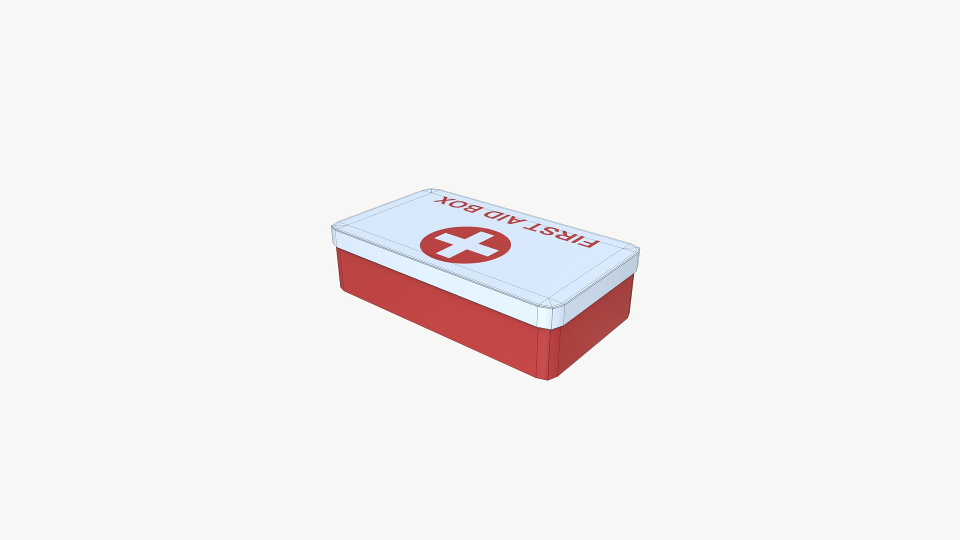 First Aid Box 3D Model - TurboSquid 2336716