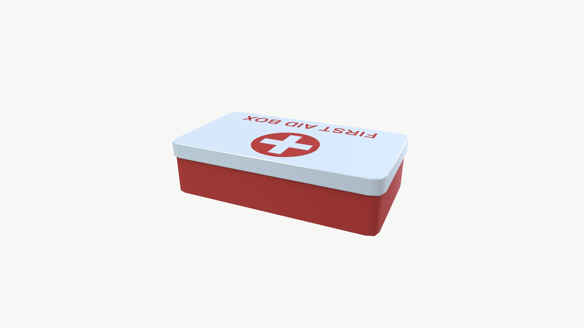 First Aid Box 3D Model - TurboSquid 2336716
