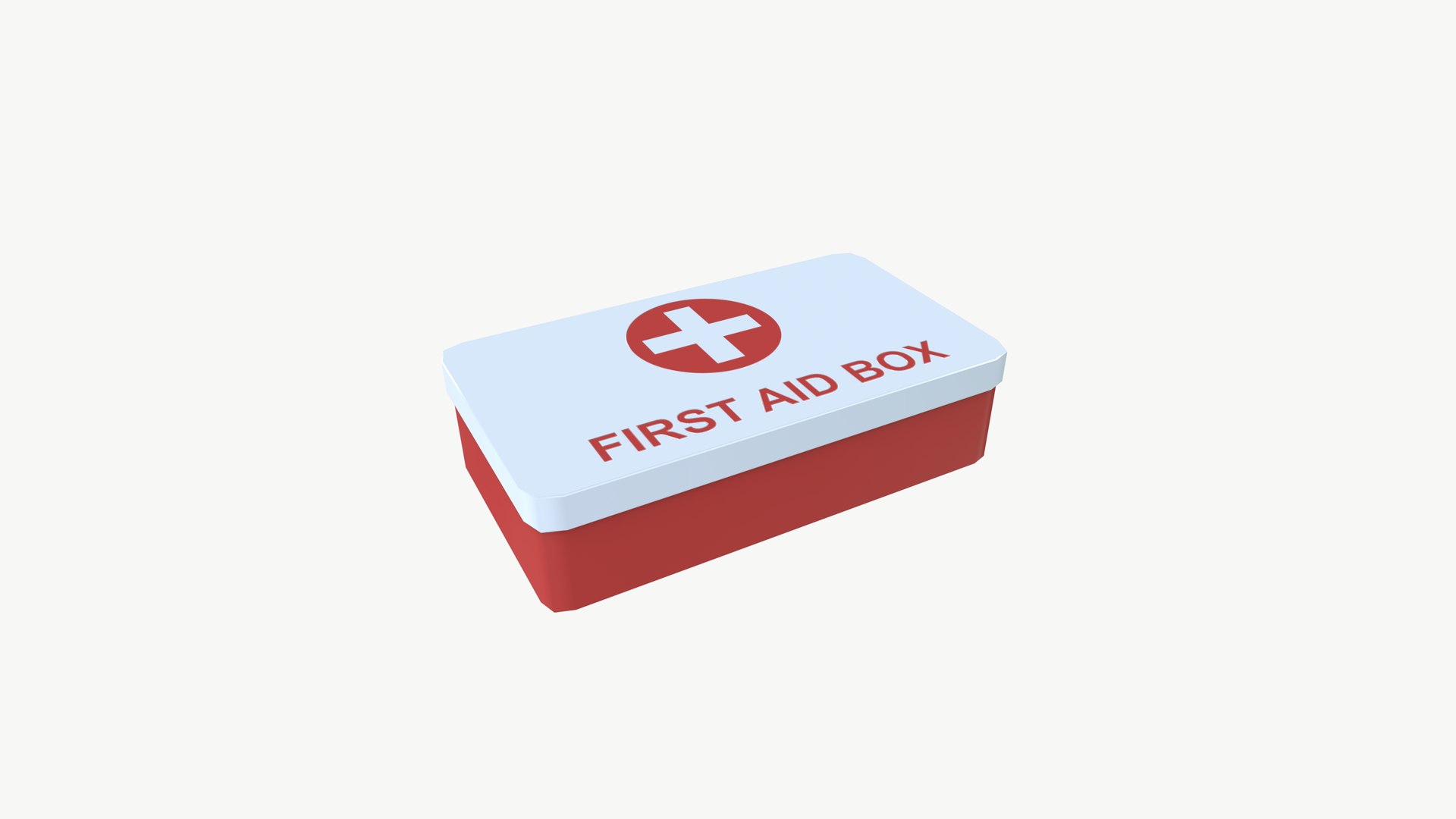 First Aid Box 3D Model - TurboSquid 2336716