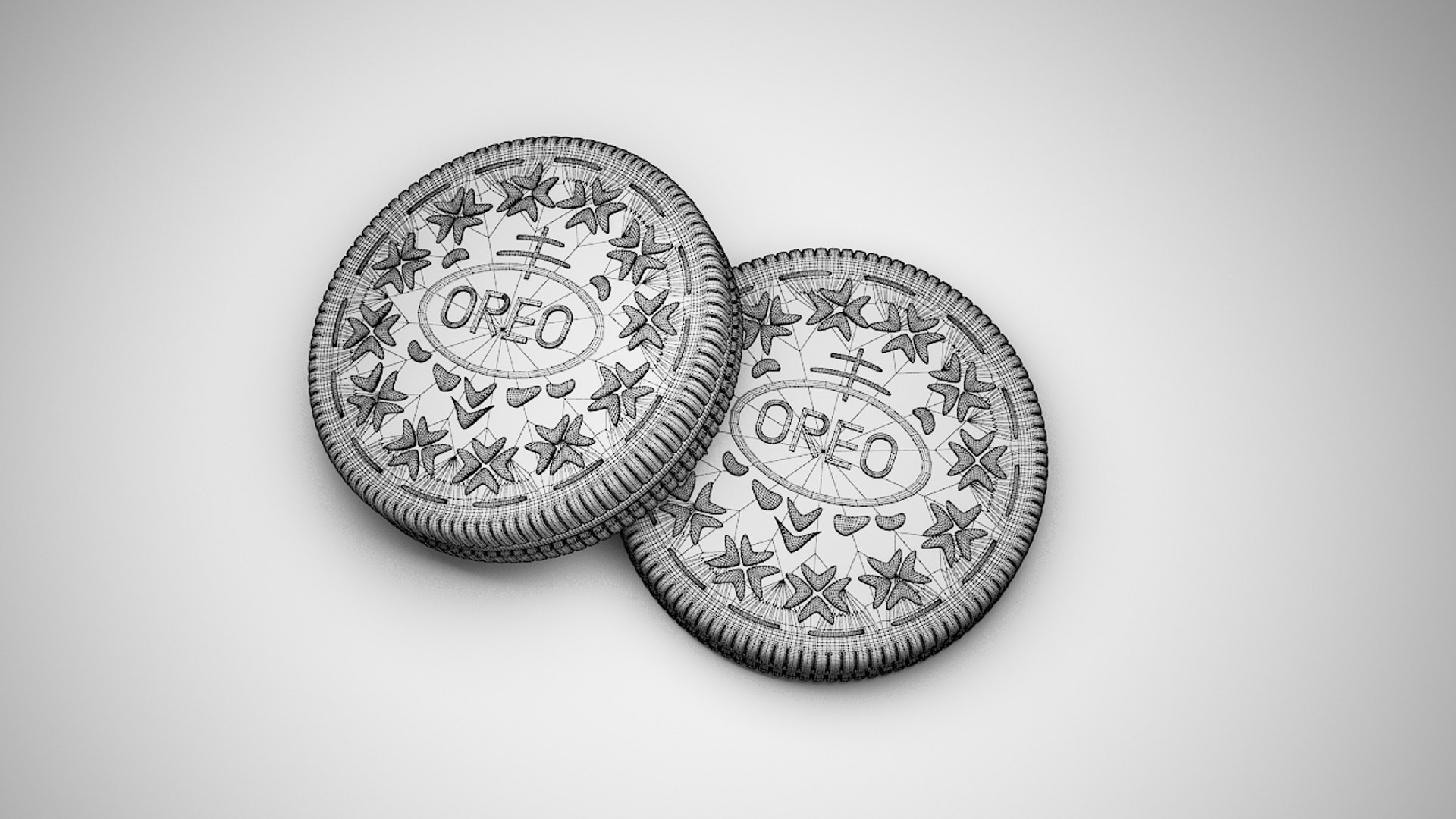 Oreo 3D model - TurboSquid 1192620