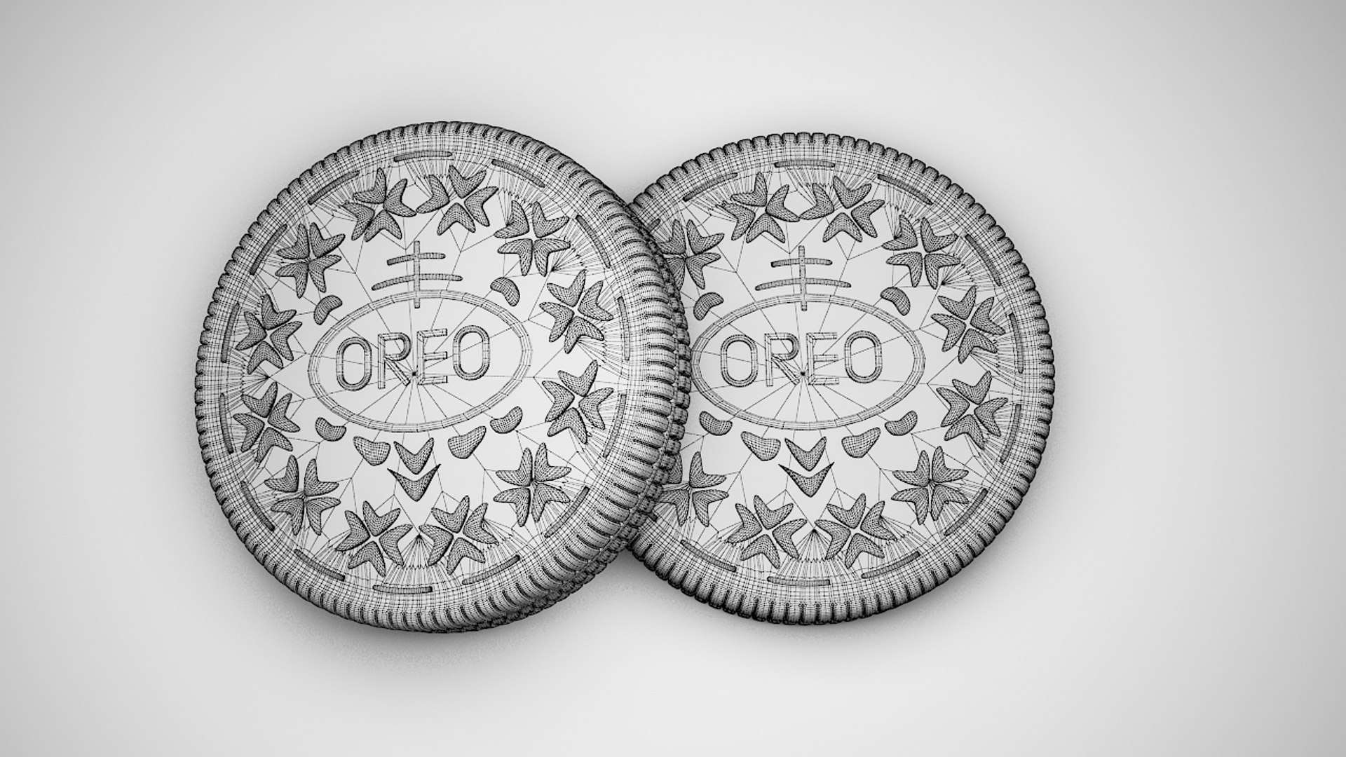 Oreo 3D model - TurboSquid 1192620