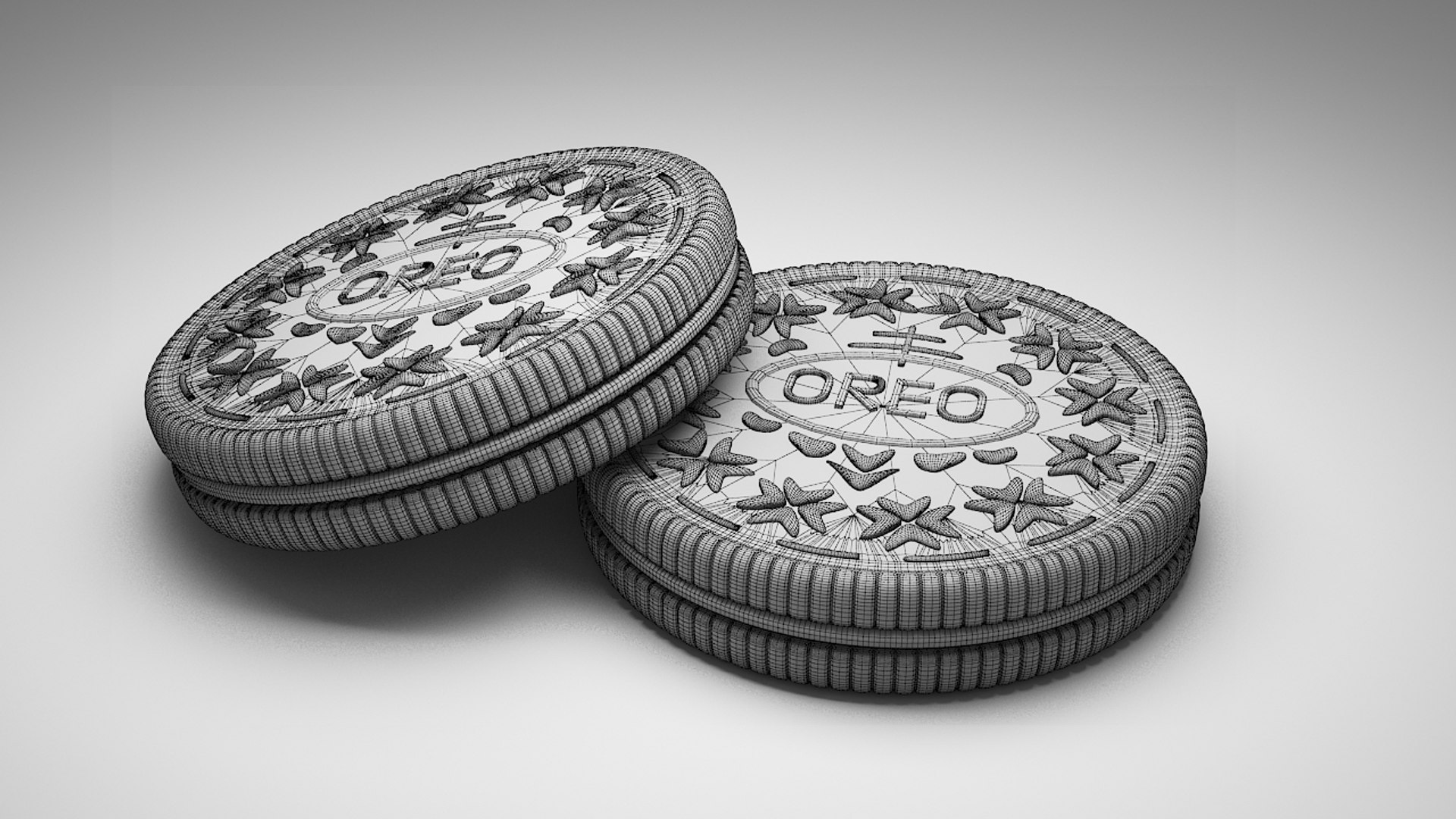Oreo 3D model - TurboSquid 1192620