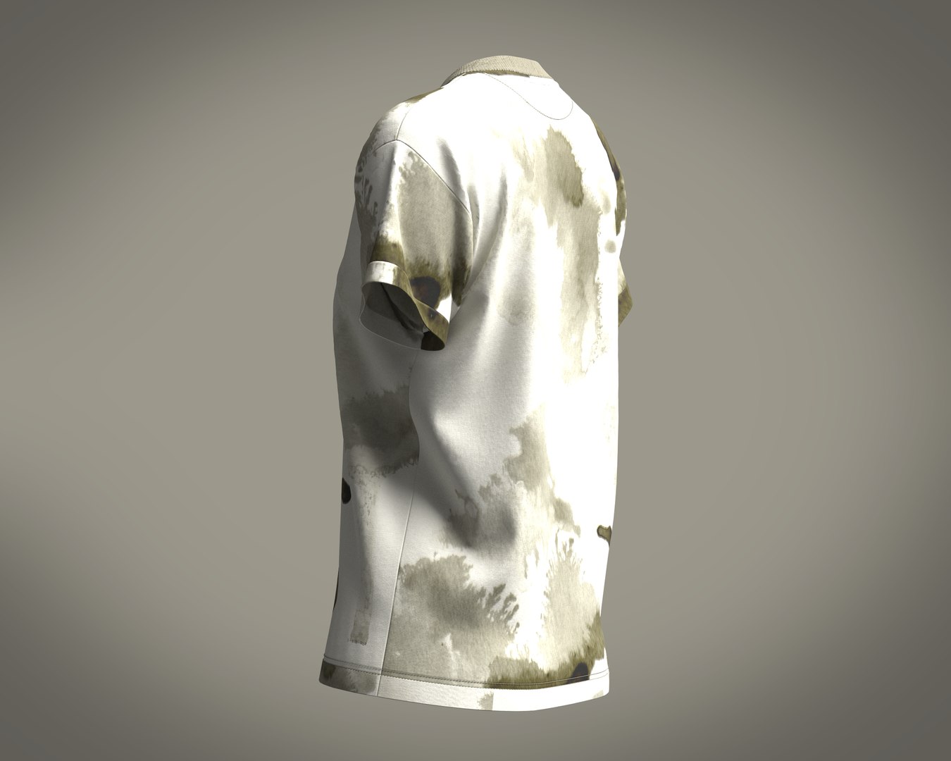 3D model Ladies T-Shirt-AOP - TurboSquid 1955871