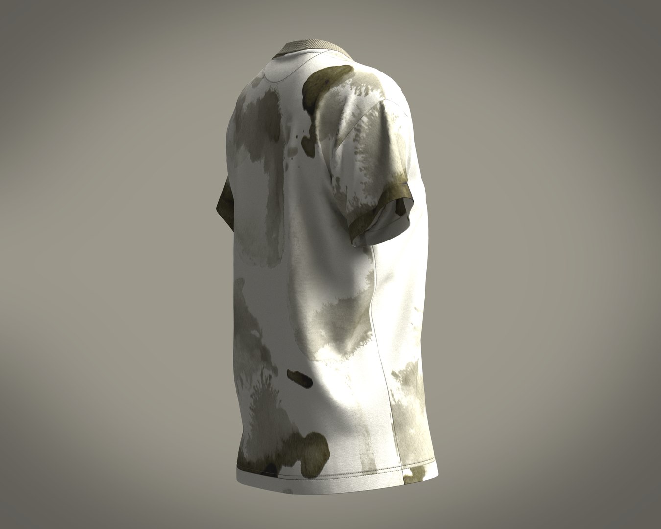 3D model Ladies T-Shirt-AOP - TurboSquid 1955871