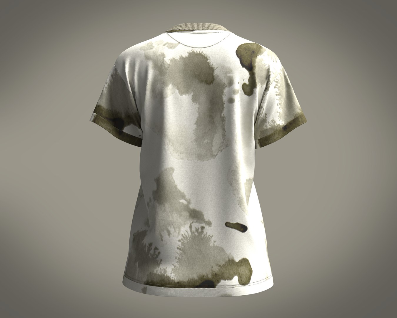 3D model Ladies T-Shirt-AOP - TurboSquid 1955871