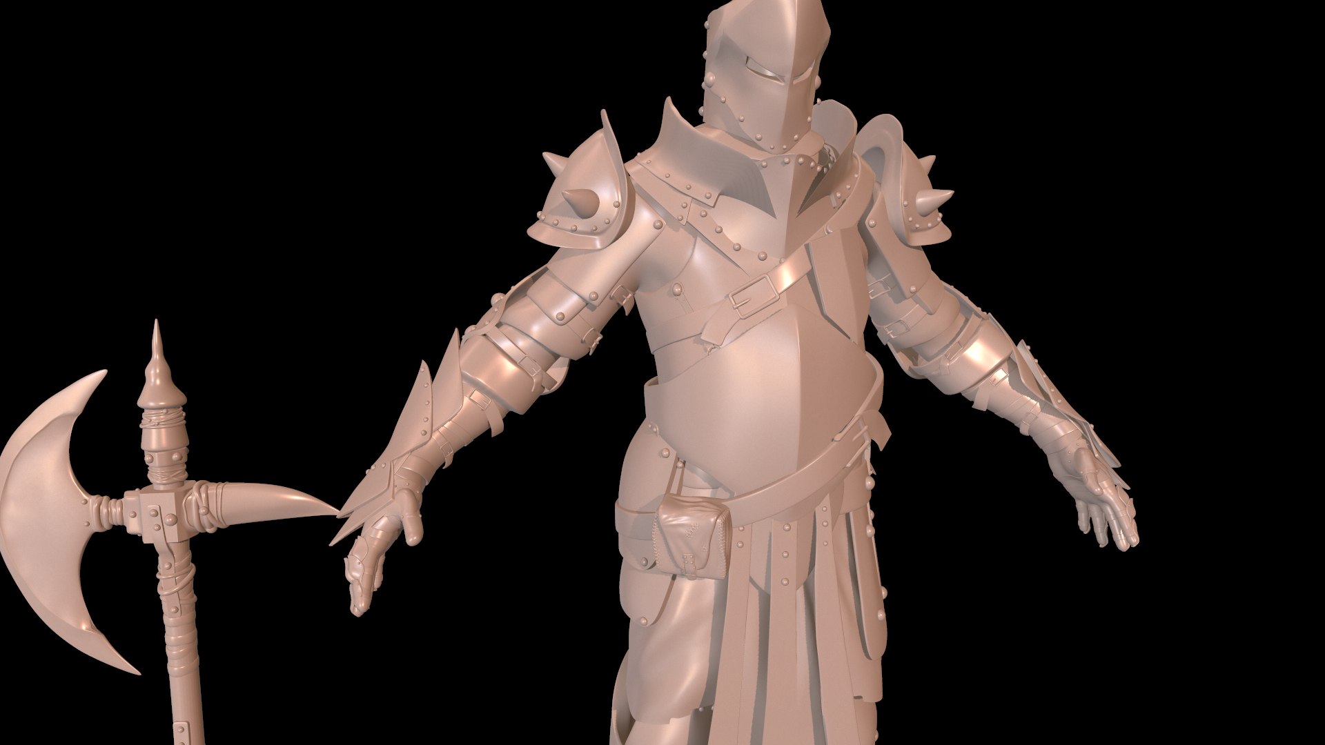 Knight Hi 3D Model - TurboSquid 1190509