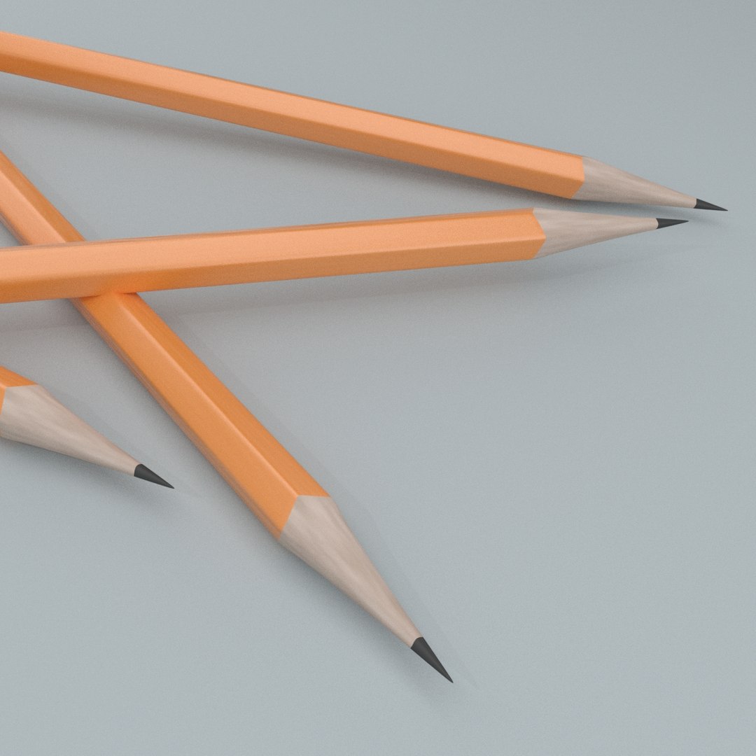 Pencil Cycles 3D Model - TurboSquid 1169159