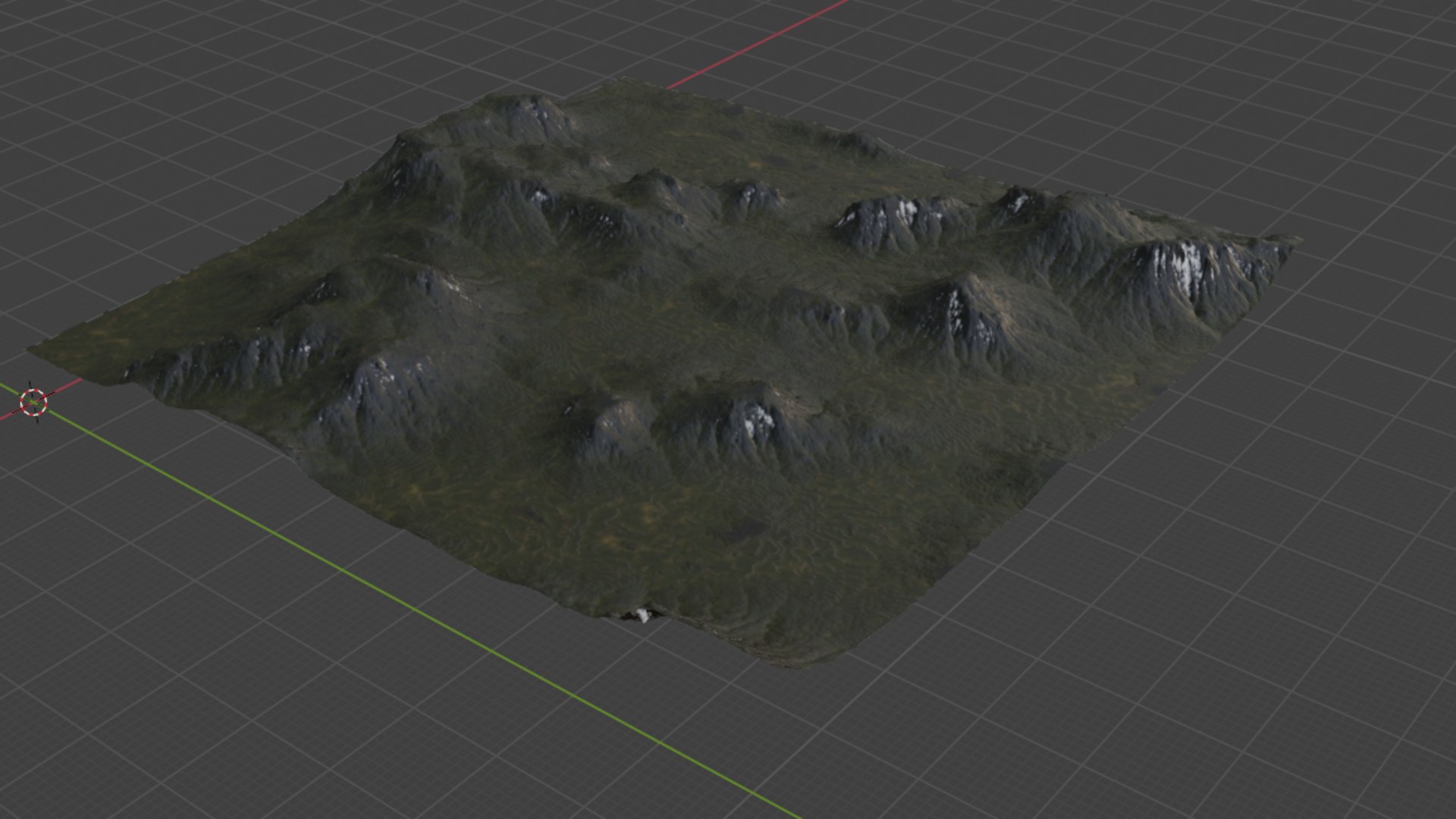 Minecraft Terrain 2 3D Model - TurboSquid 2202726