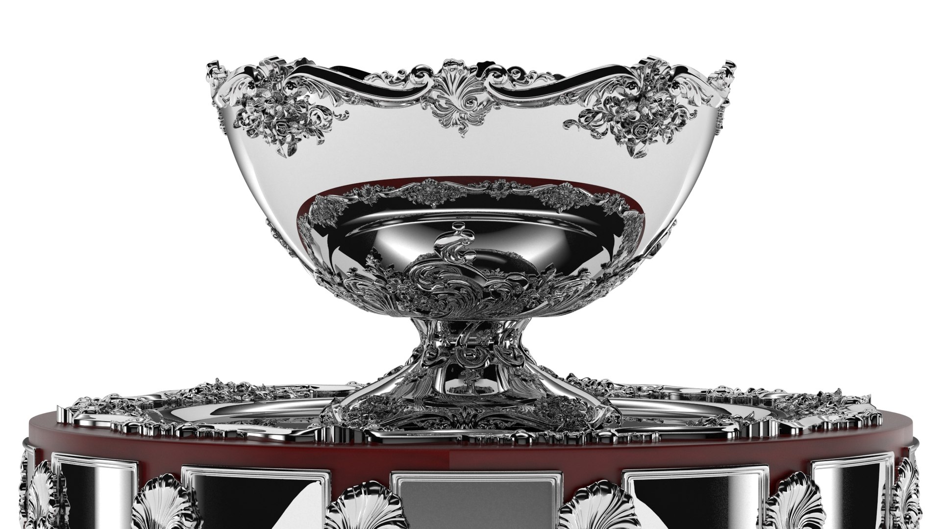 Davis Cup Trophy 3D Model - TurboSquid 2128130