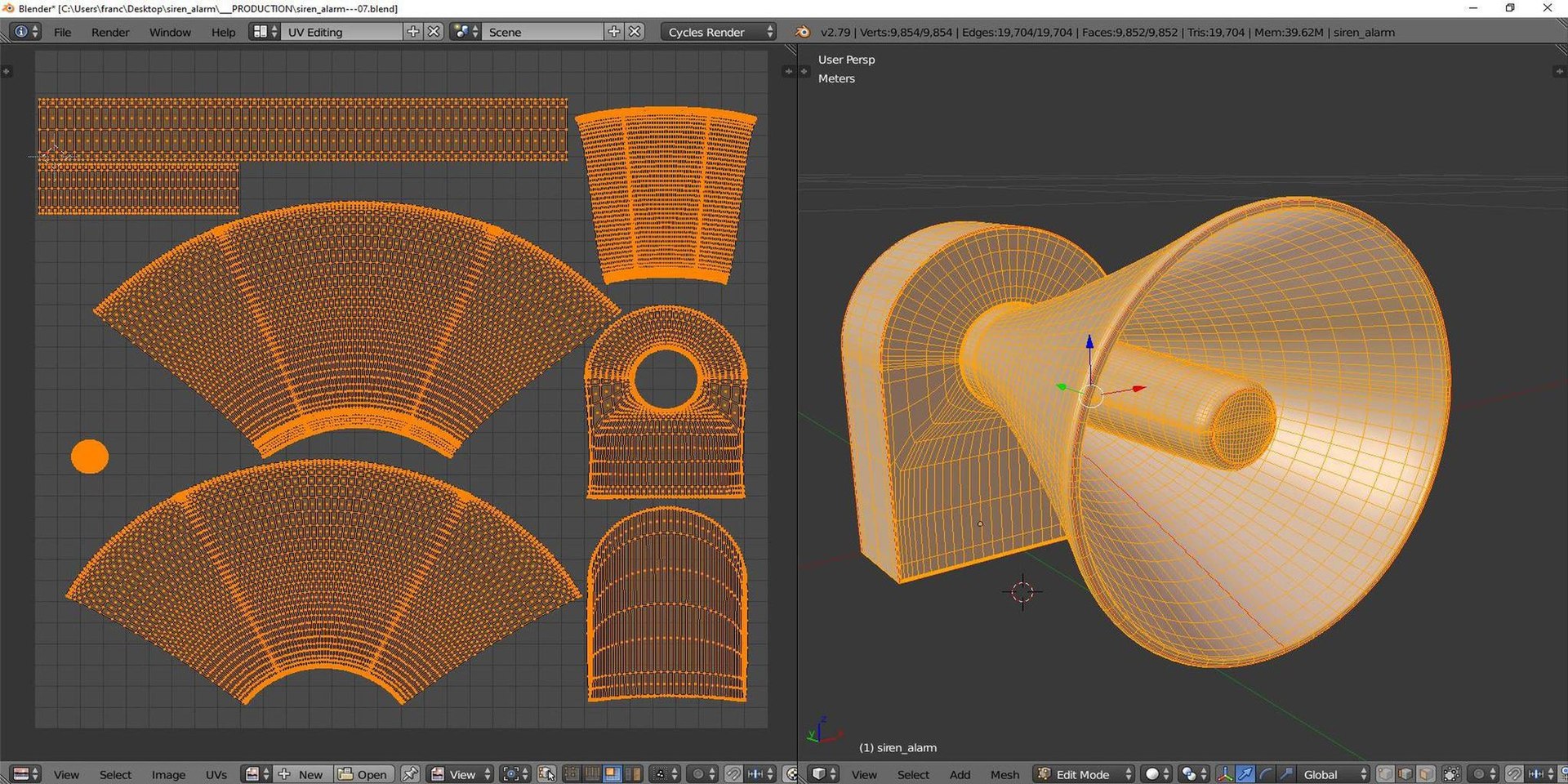 Siren Alarm 3D - TurboSquid 1575232