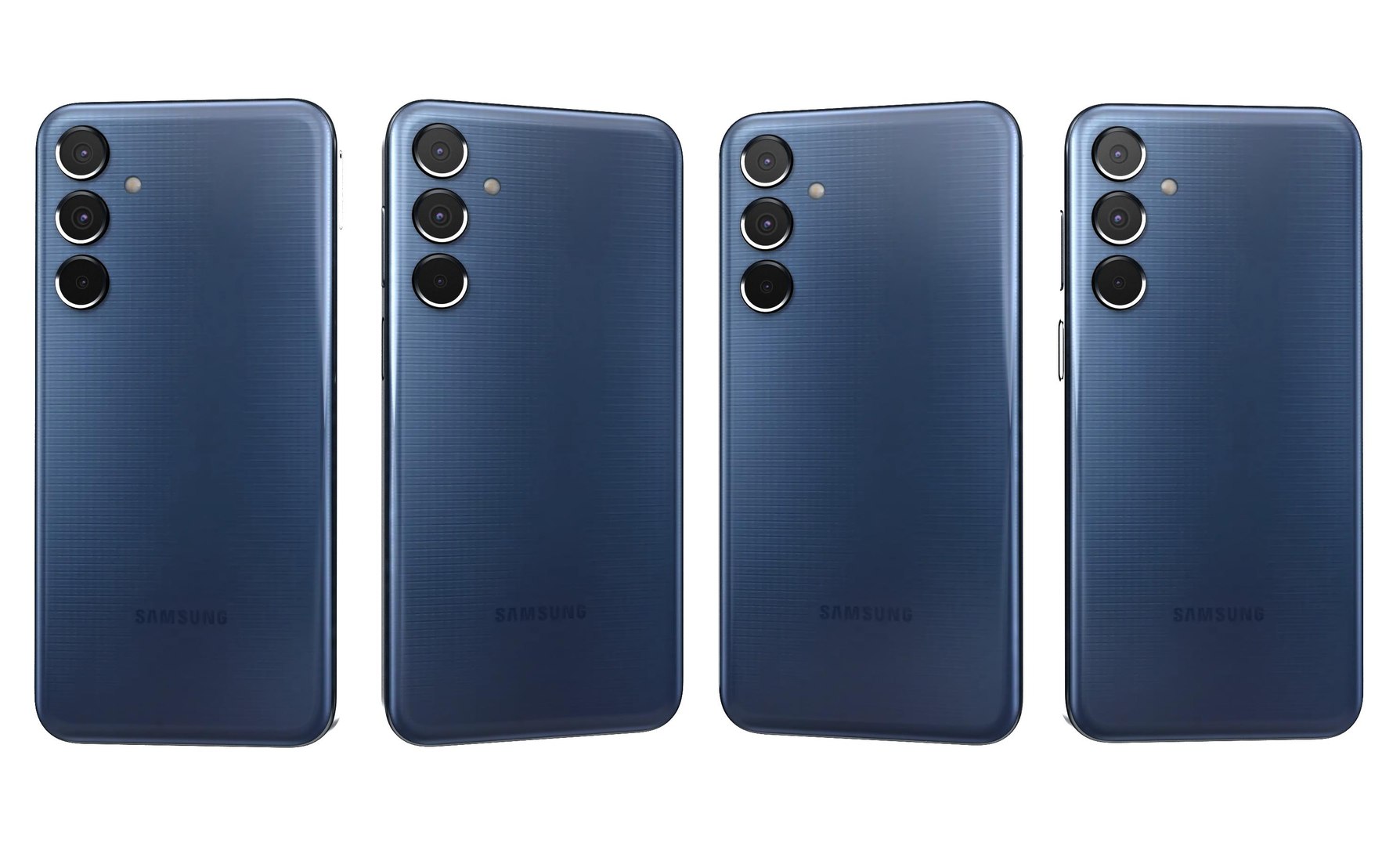 3D Samsung Galaxy M35 All Colors Model - TurboSquid 2239247