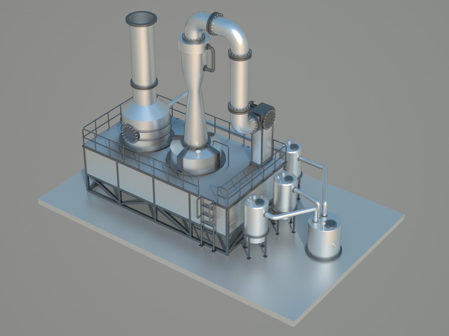 Scrubber Device 3d Max
