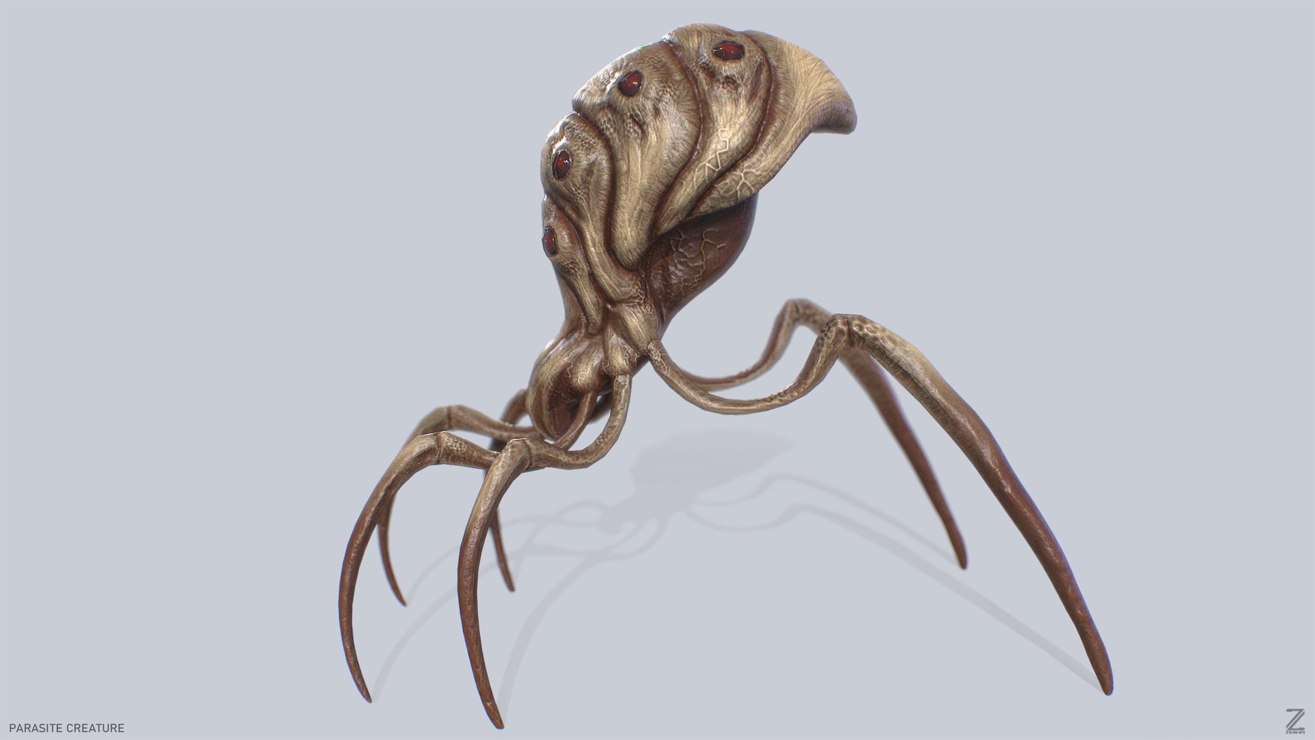 3D Model Parasite Creature Collection - TurboSquid 2422186