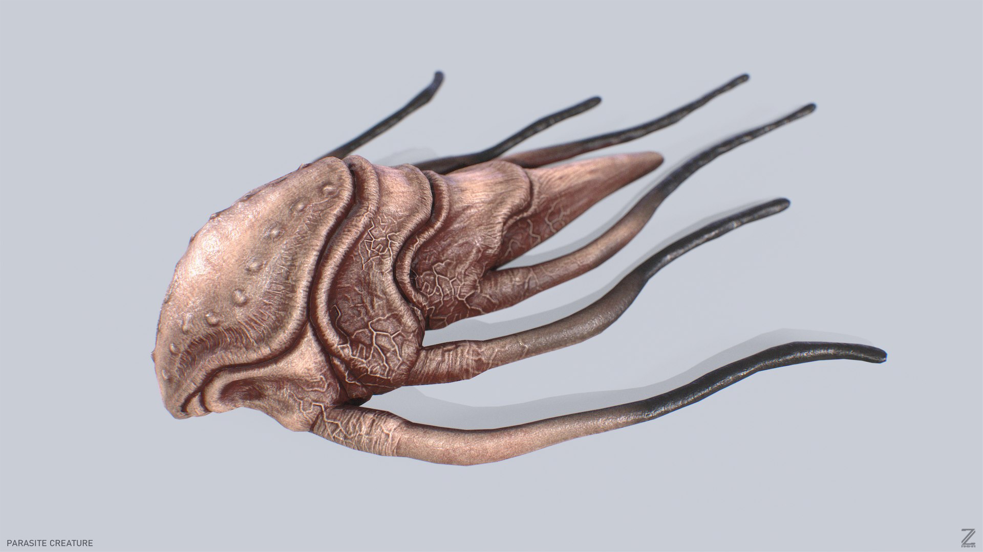 3D Model Parasite Creature Collection - TurboSquid 2422186