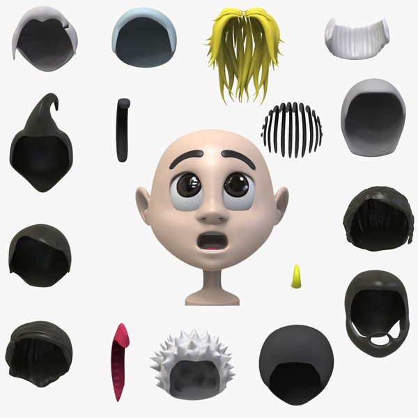 3dsmax cartoon head