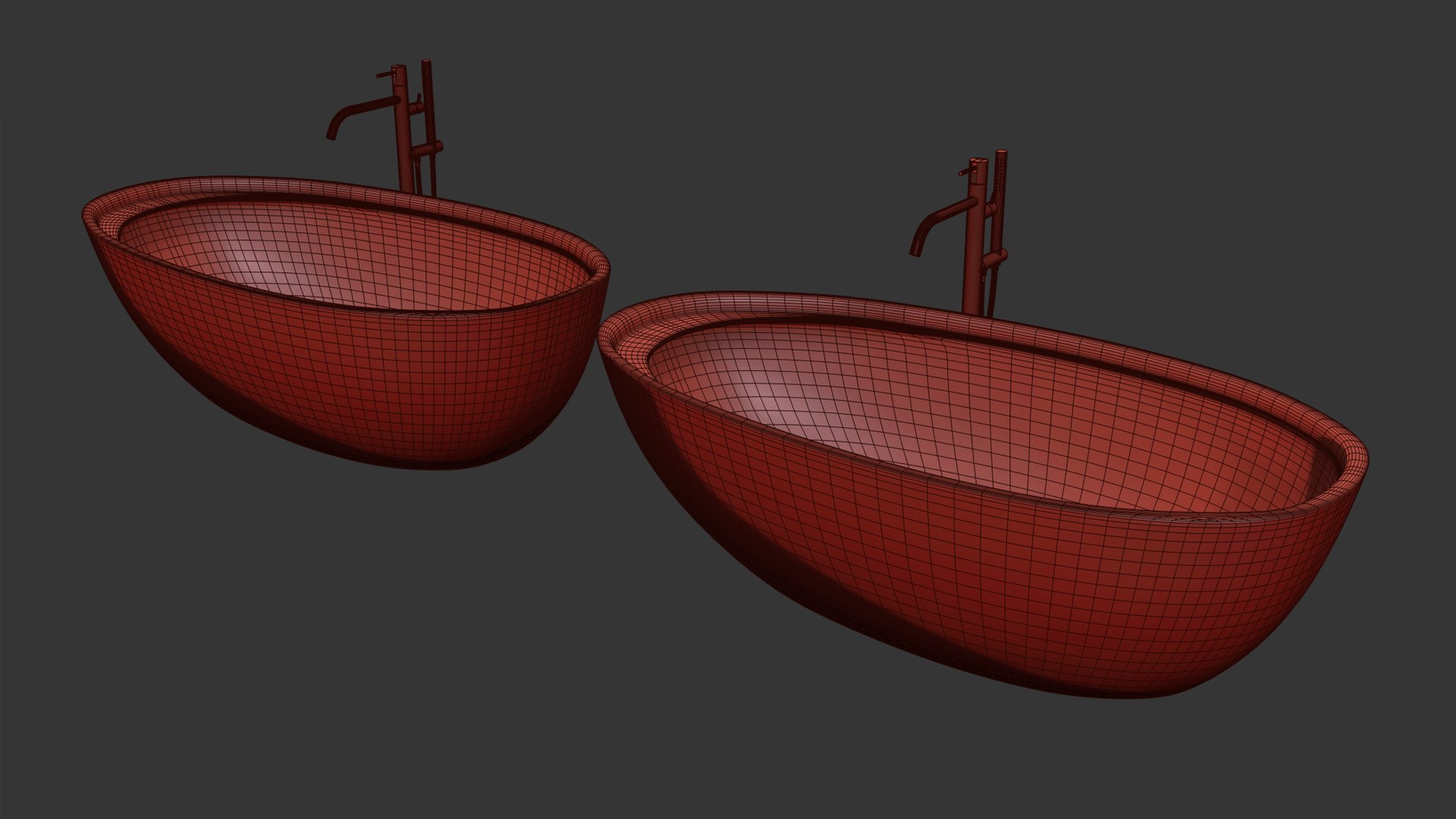 3D Antonio Lupi Eclipse Freestanding Oval Carrara Marble Bathtub Model - TurboSquid 2247081