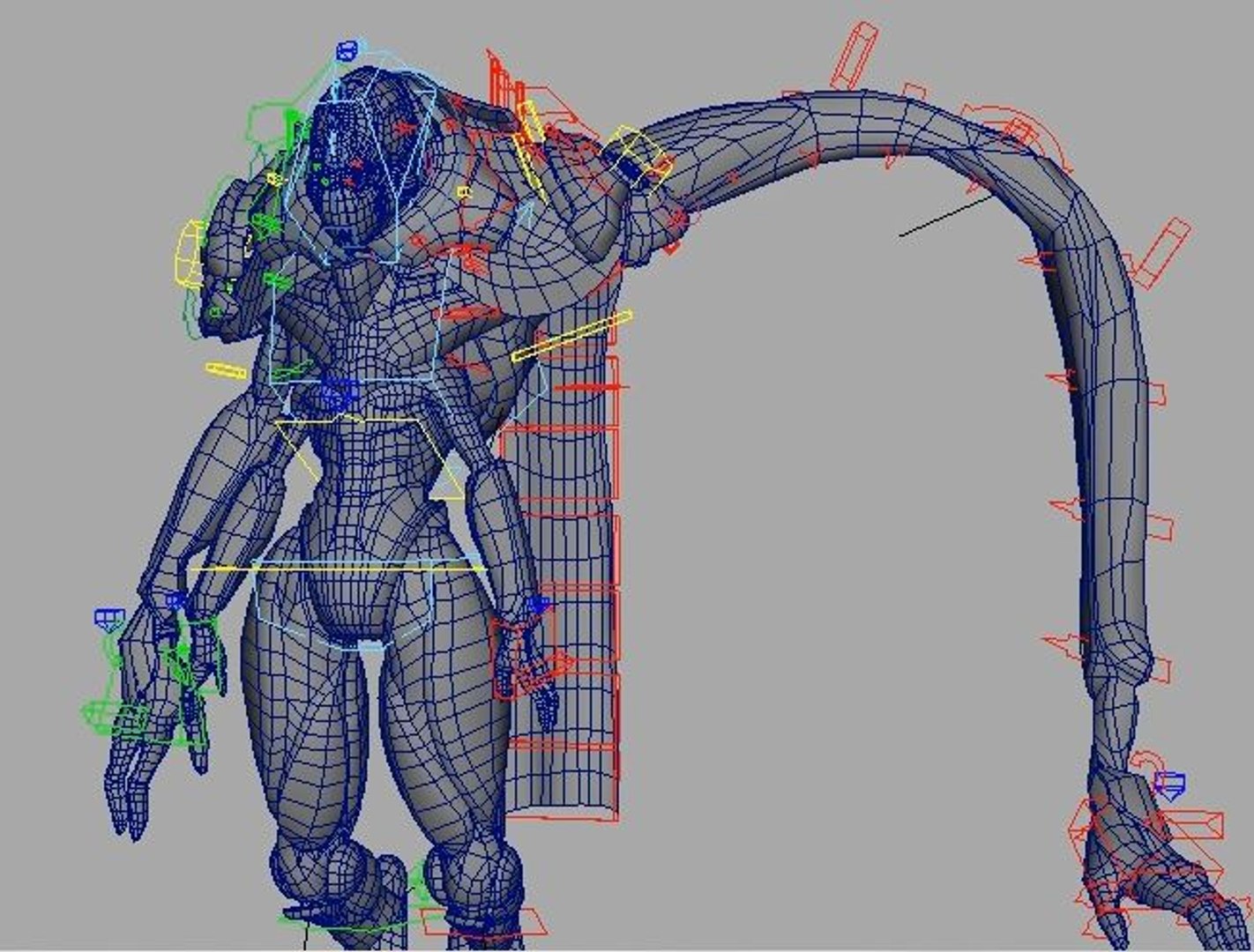 3d model rig 2014 animation