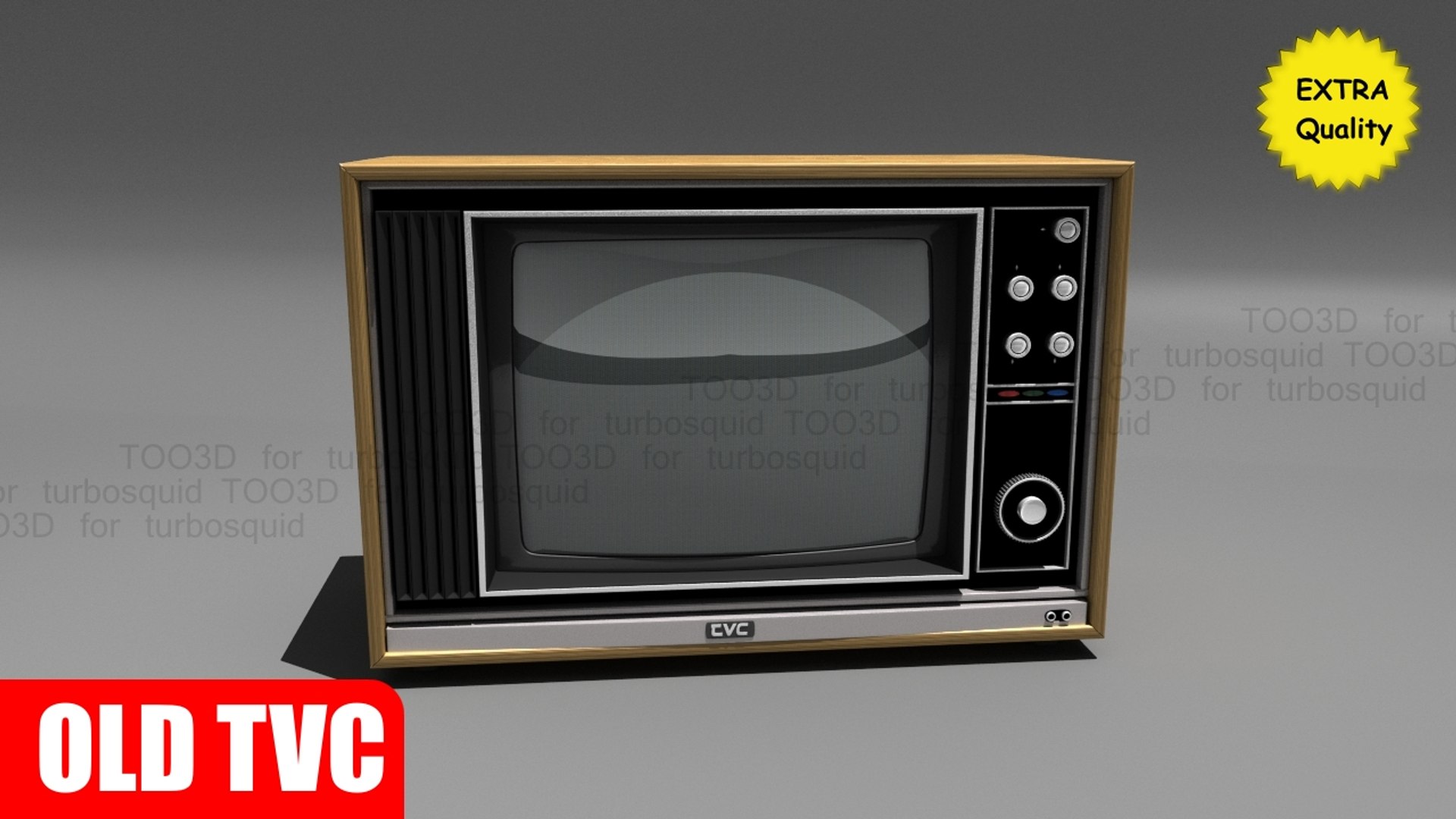 3d Model Of Tvc Trinitron