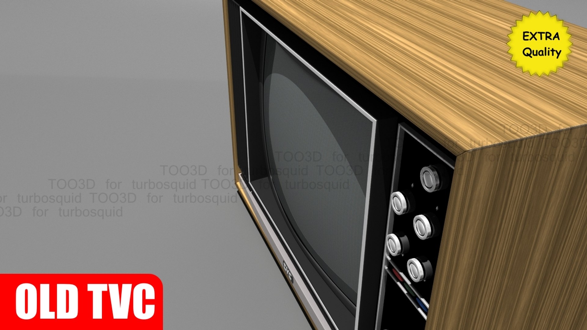 3d Model Of Tvc Trinitron
