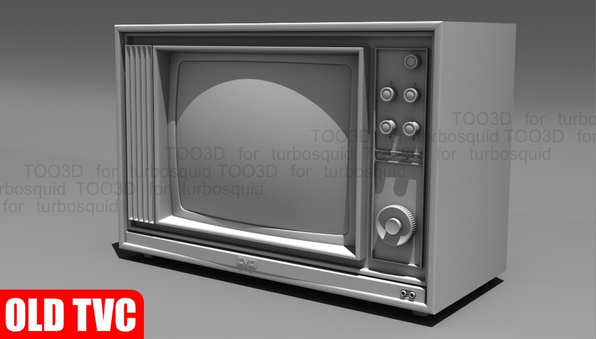 3d Model Of Tvc Trinitron