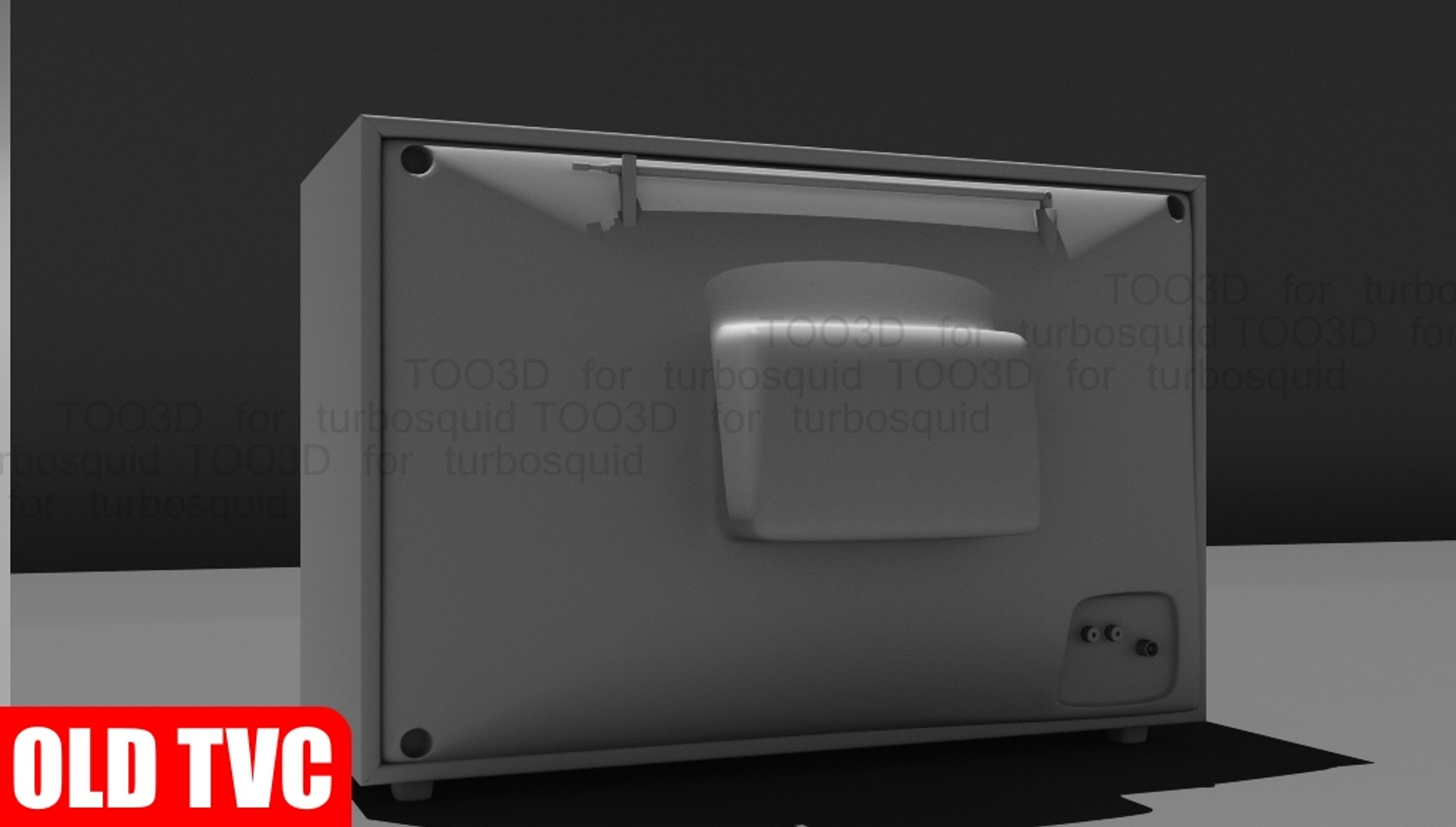 3d Model Of Tvc Trinitron