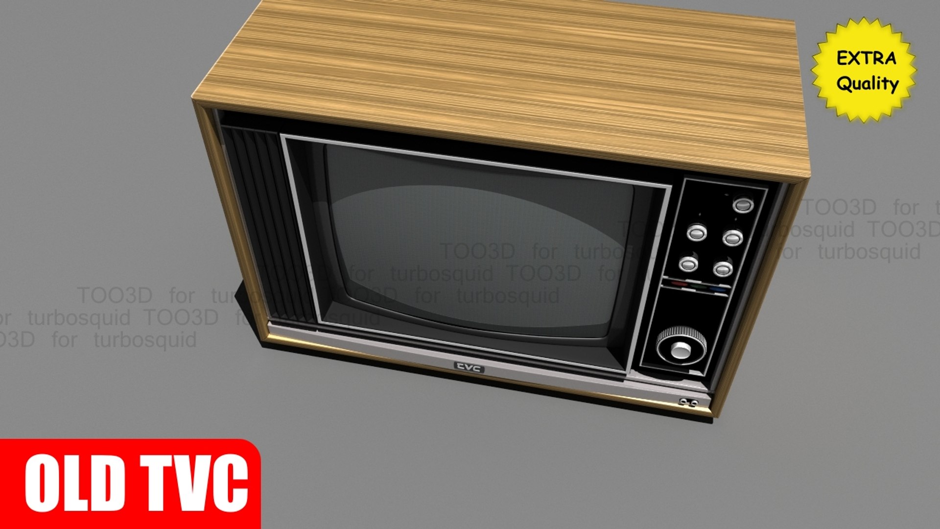 3d Model Of Tvc Trinitron