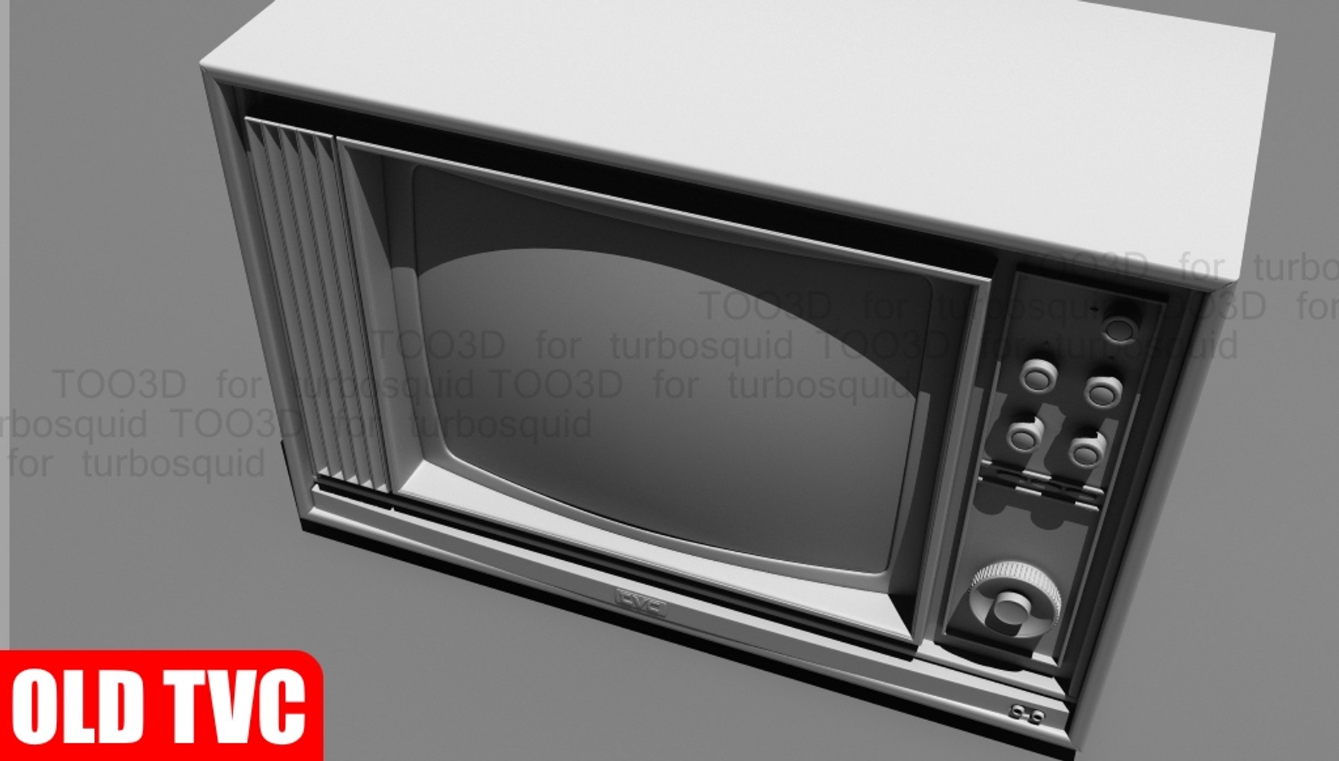 3d Model Of Tvc Trinitron