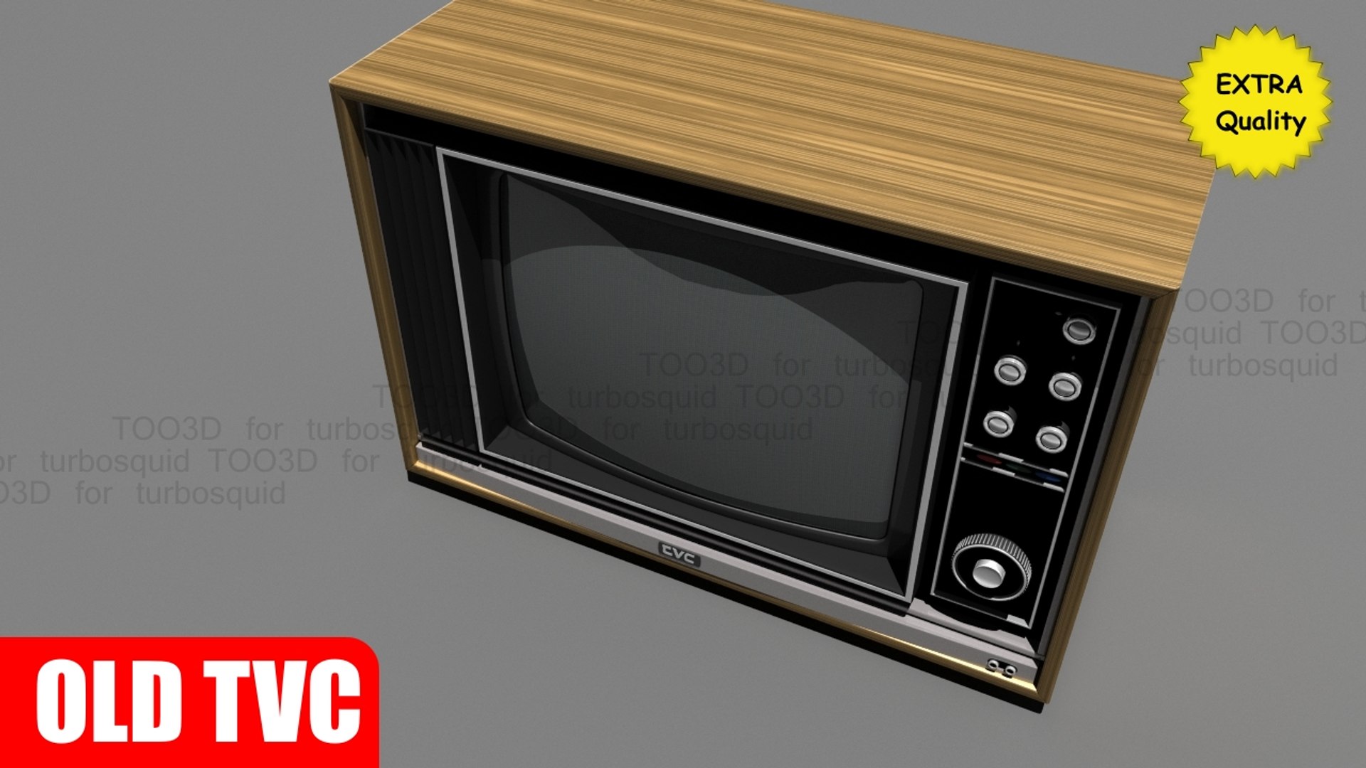 3d Model Of Tvc Trinitron