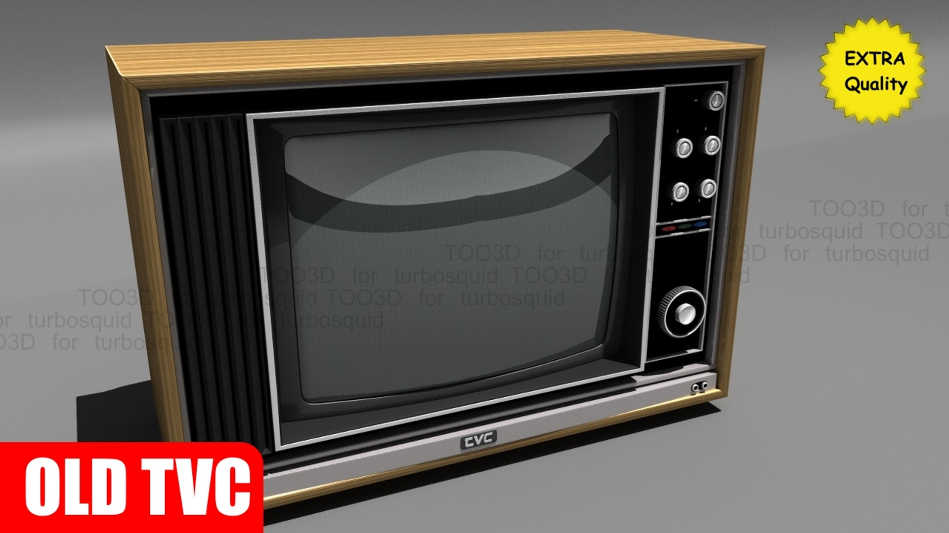 3d Model Of Tvc Trinitron