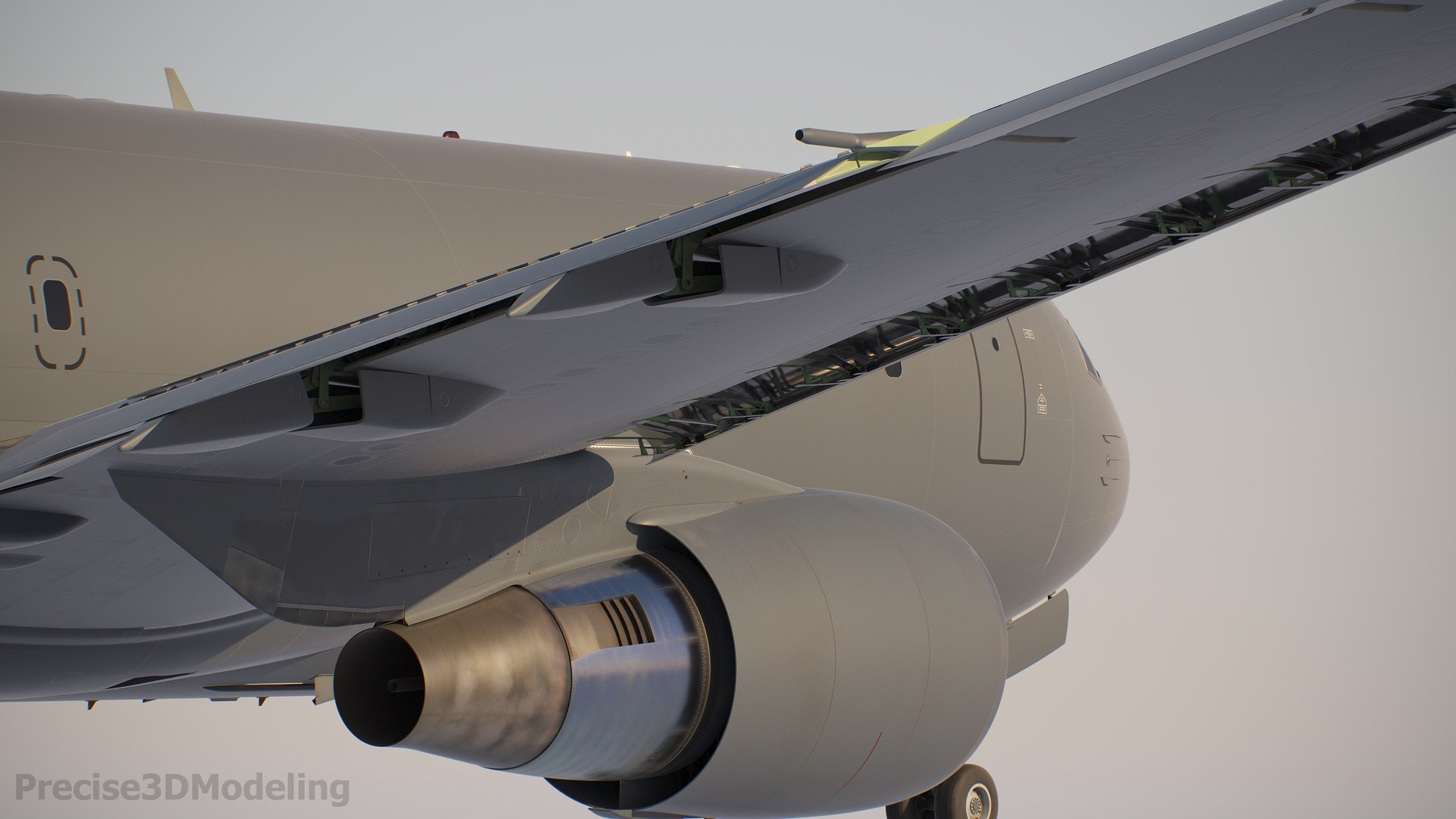 Boeing KC-46 Pegasus Tanker Advanced Aerial Refueler 3D - TurboSquid ...
