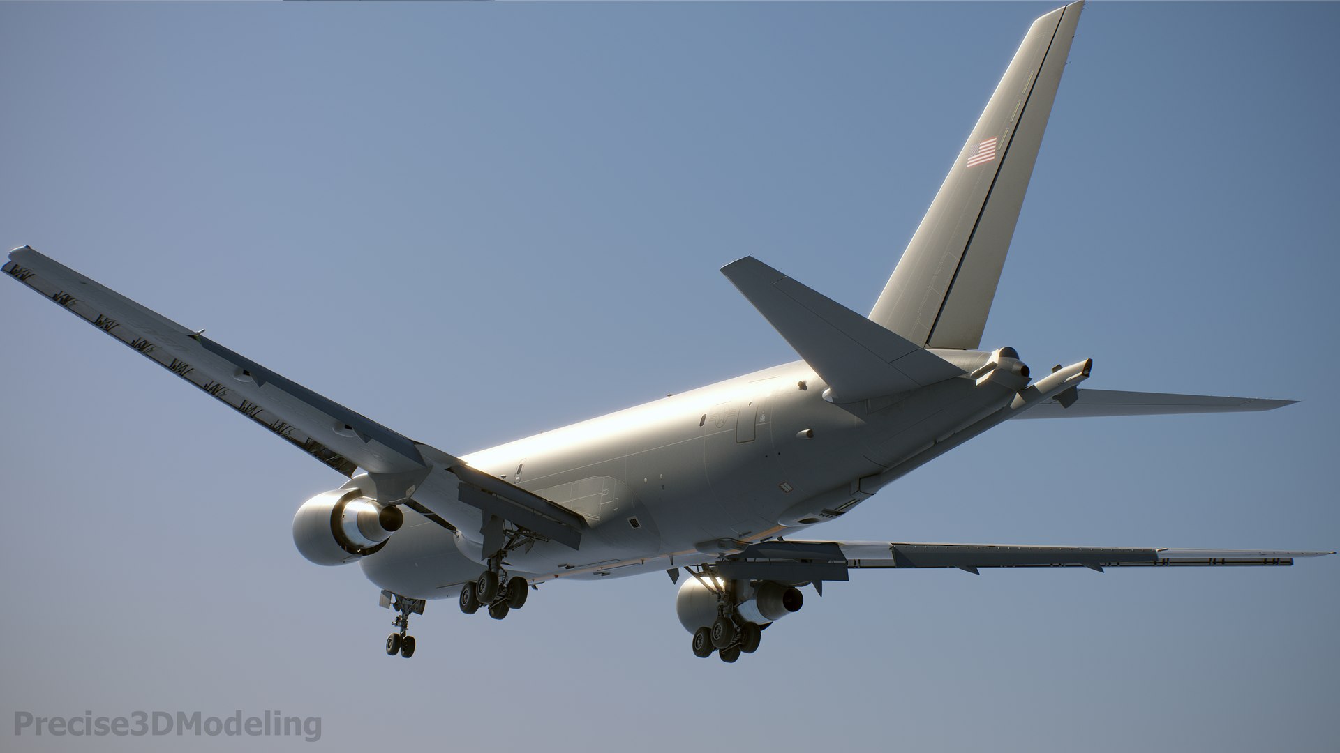 Boeing KC-46 Pegasus Tanker Advanced Aerial Refueler 3D - TurboSquid ...