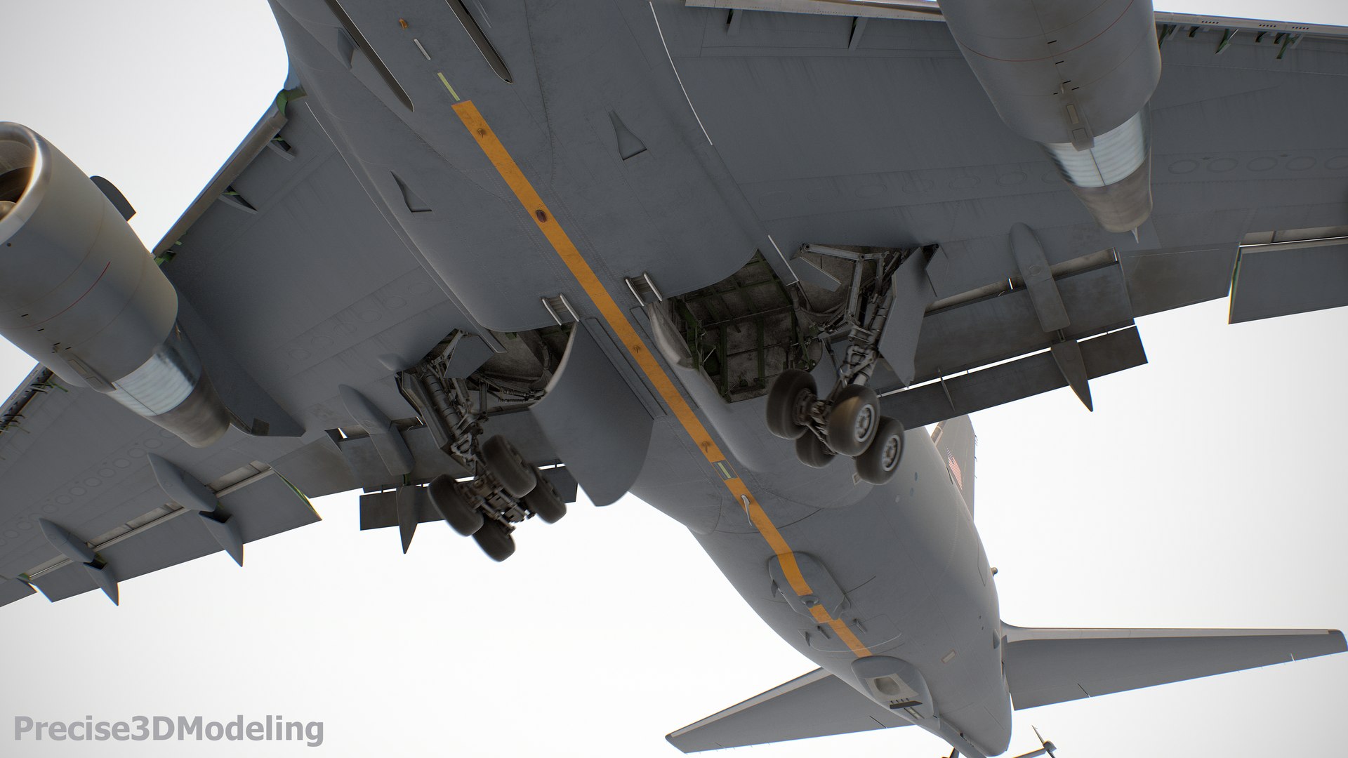 Boeing KC-46 Pegasus Tanker Advanced Aerial Refueler 3D - TurboSquid ...